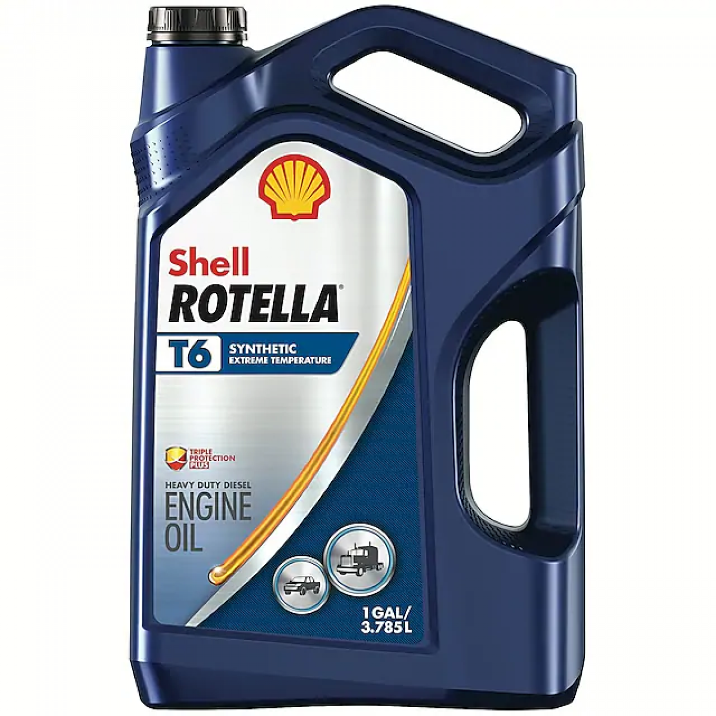 Engine Oil SHELL ROTELLA T6 FULL SYNTHETIC DIESEL OIL 5W40 3.7L - Trodo.com