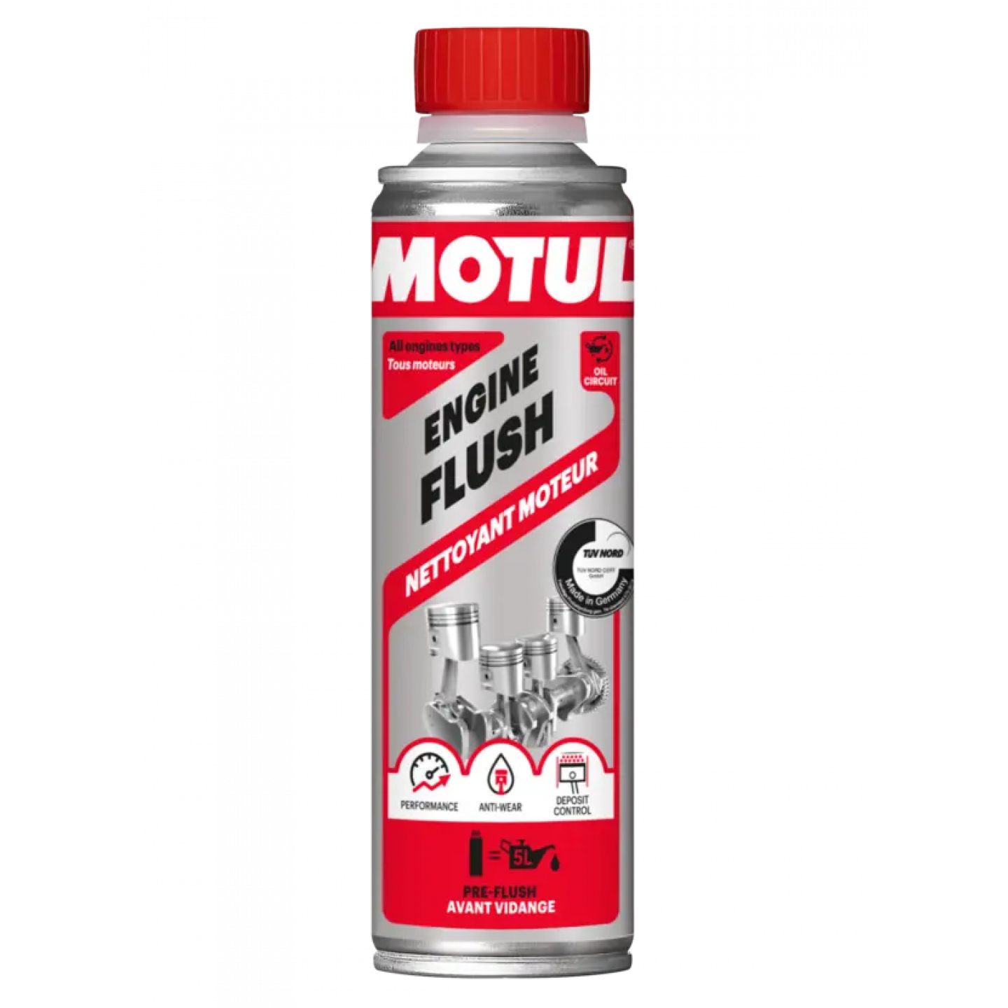 Engine Oil Additive MOTUL ENGINE FLUSH 300ML - Trodo.com