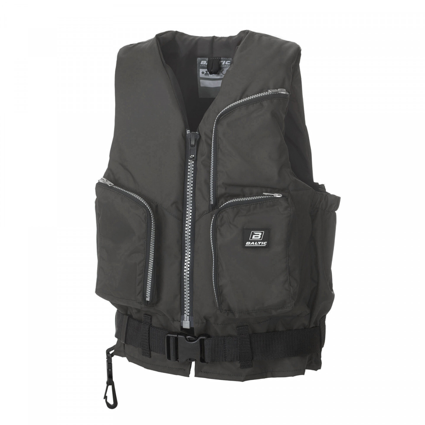 Life jacket BALTIC Outdoor 2025 black 90+ kg - Trodo.com