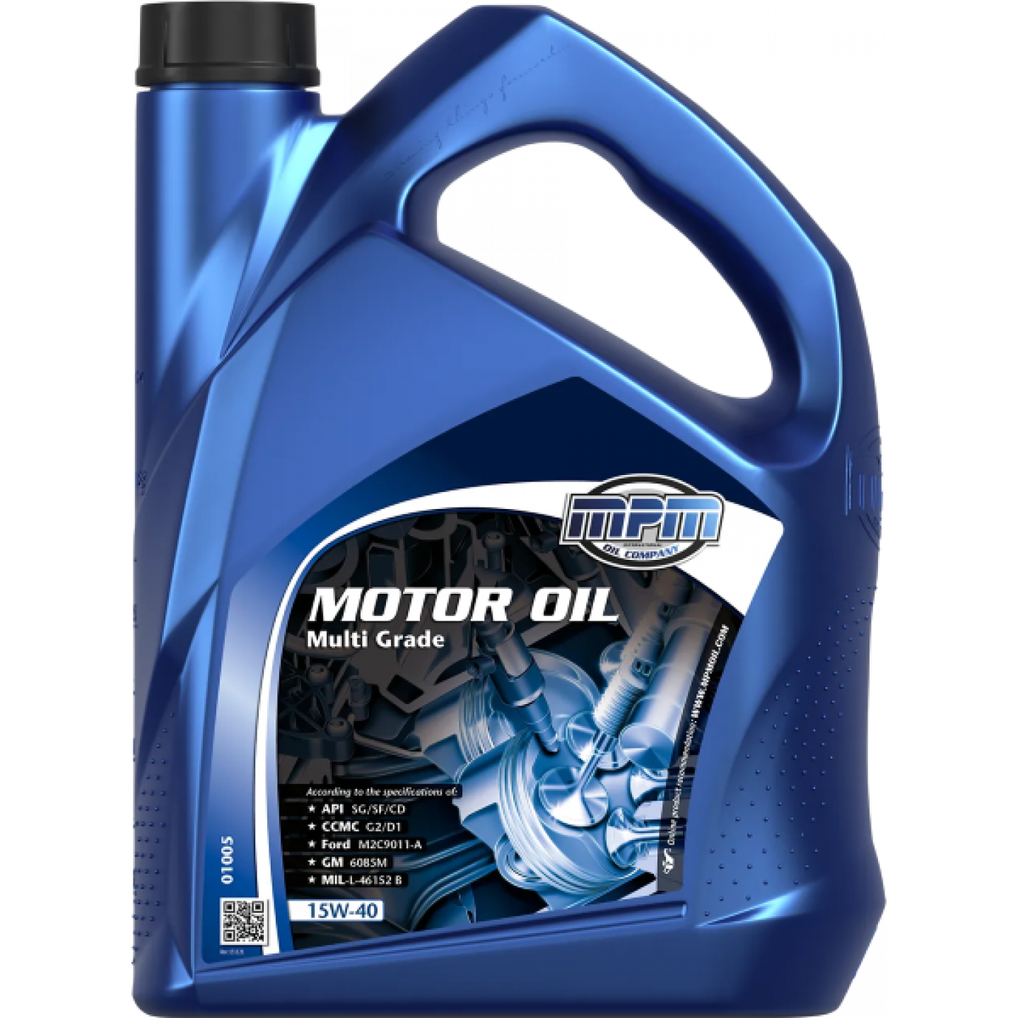Engine Oil MPM MULTI GRADE 15W40 5L - Trodo.com