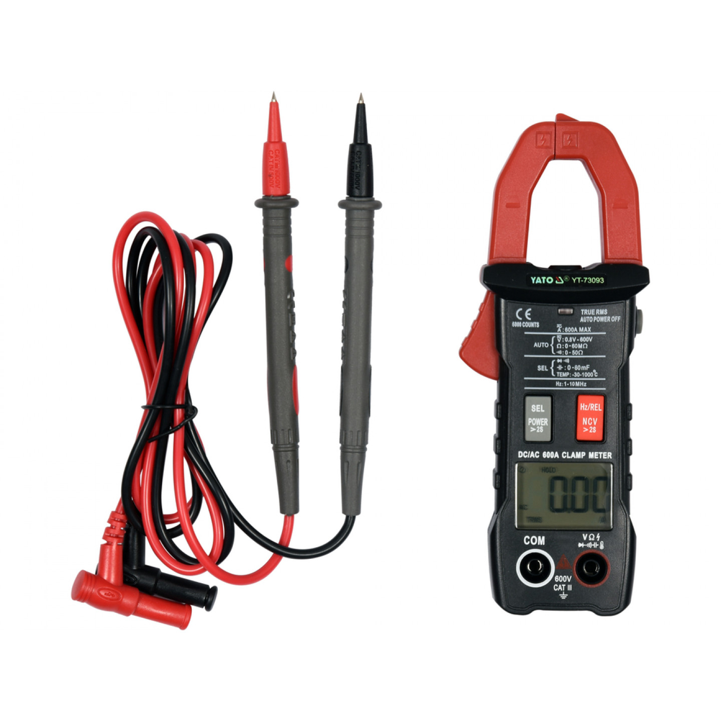 Digital multimeter YATO YT-73093 TRUE RMS - Trodo.com