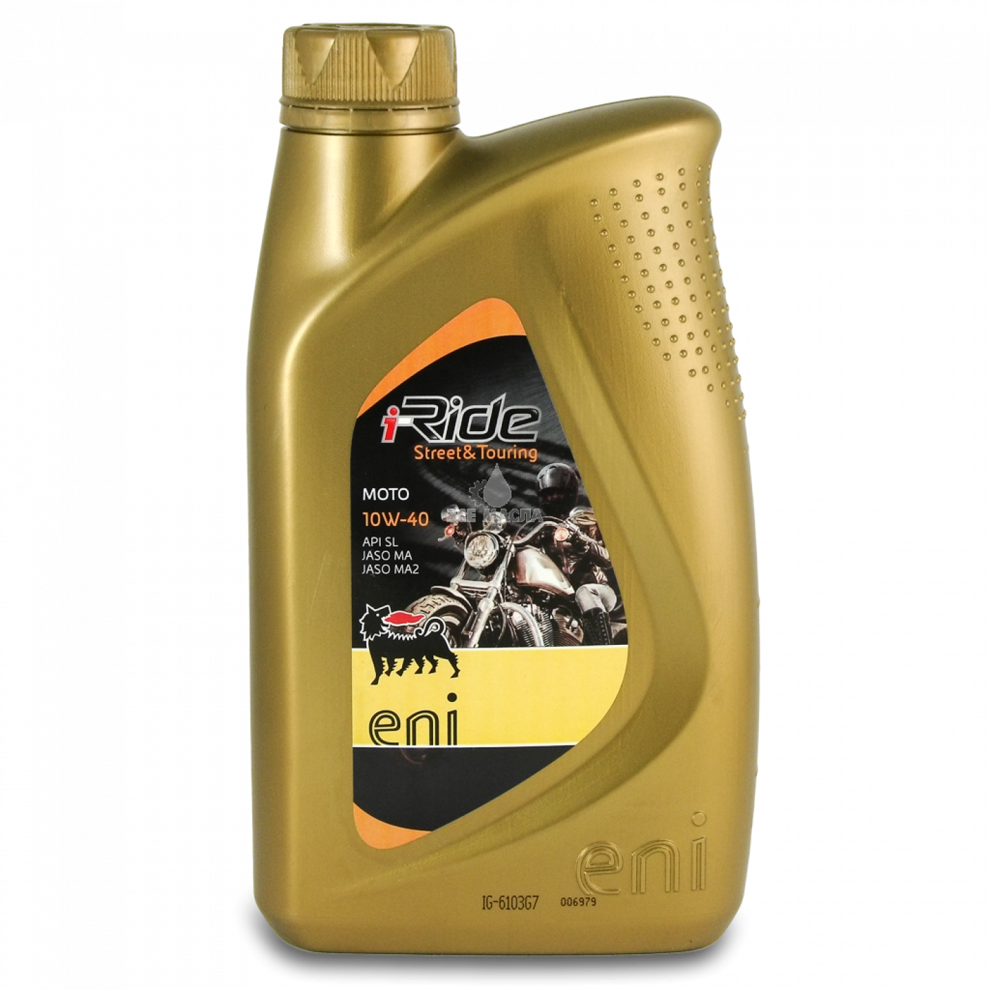 Engine Oil ENI I-RIDE MOTO 10W40 1L D - Trodo.com