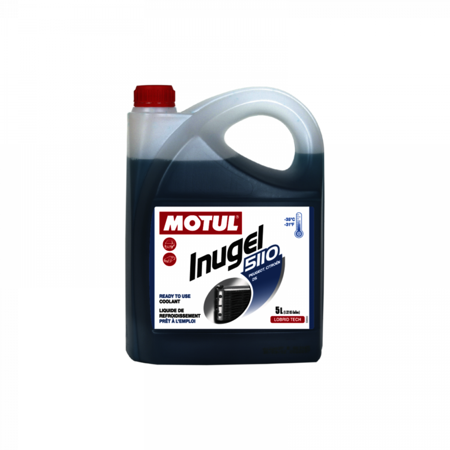 Antifreeze MOTUL INUGEL 5110 5L - Trodo.com