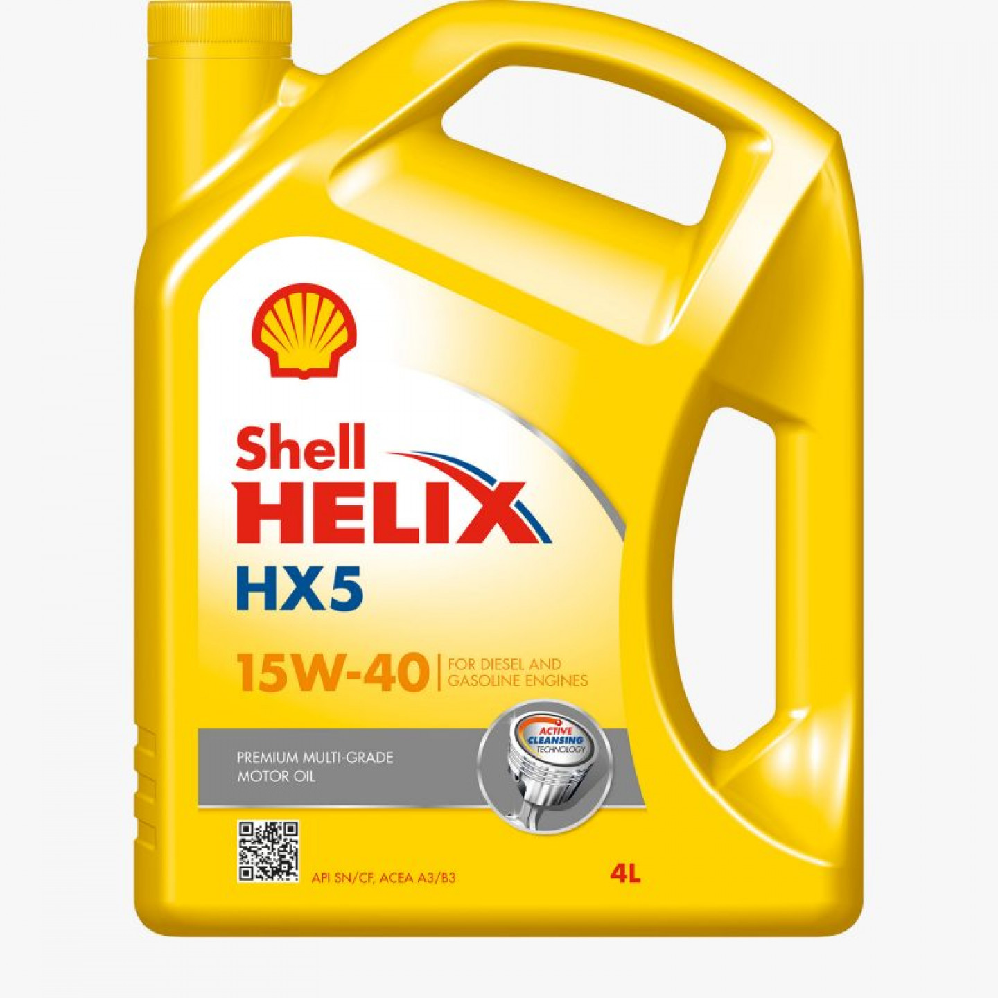 Engine Oil SHELL 15W-40 HELIX SUPER / HX5 4L - Trodo.com