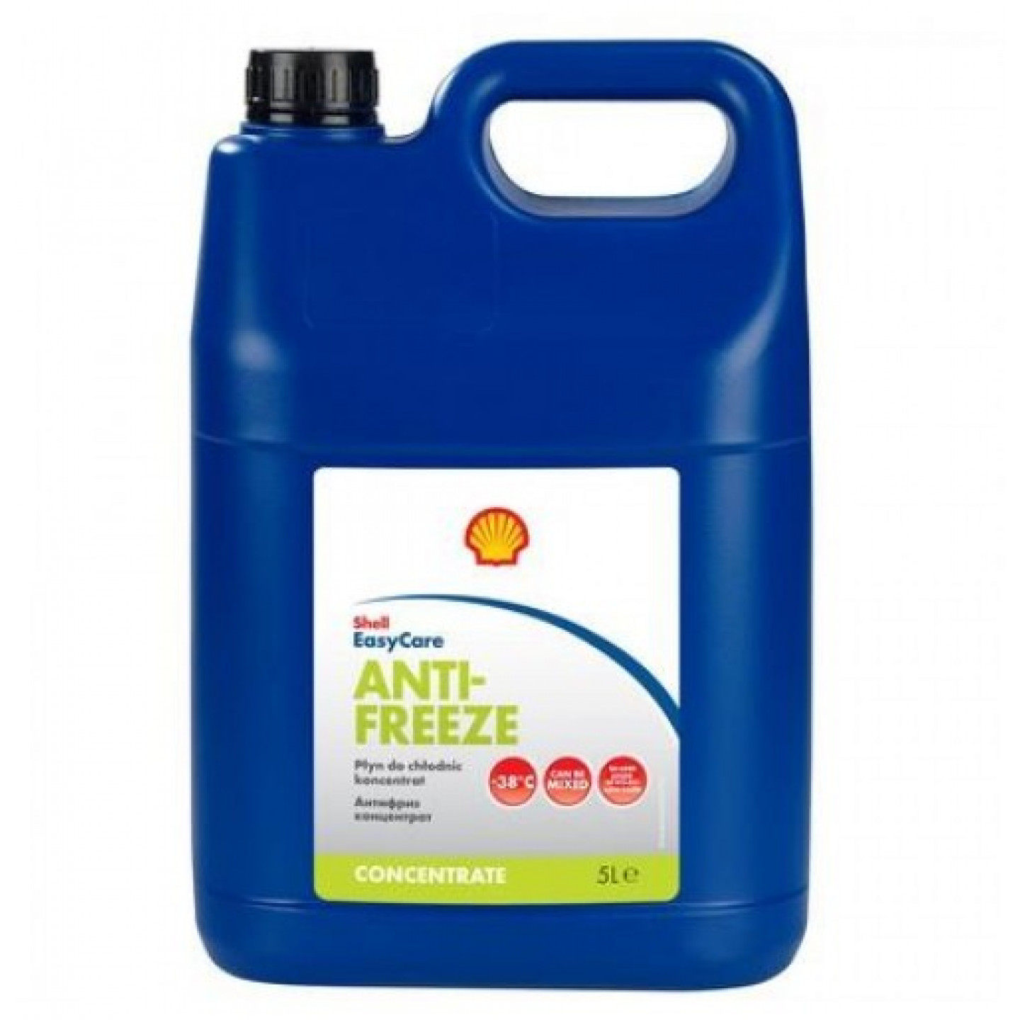 Liquide de refroidissement SHELL SHELL ANTI-FREEZE KONC 5L - Trodo.fr