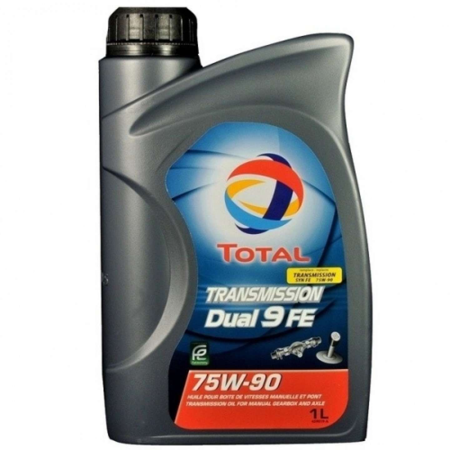 Transmission Oil TOTAL 75W90 DUAL FE 9 TRANSMISSION 1L - Trodo.com
