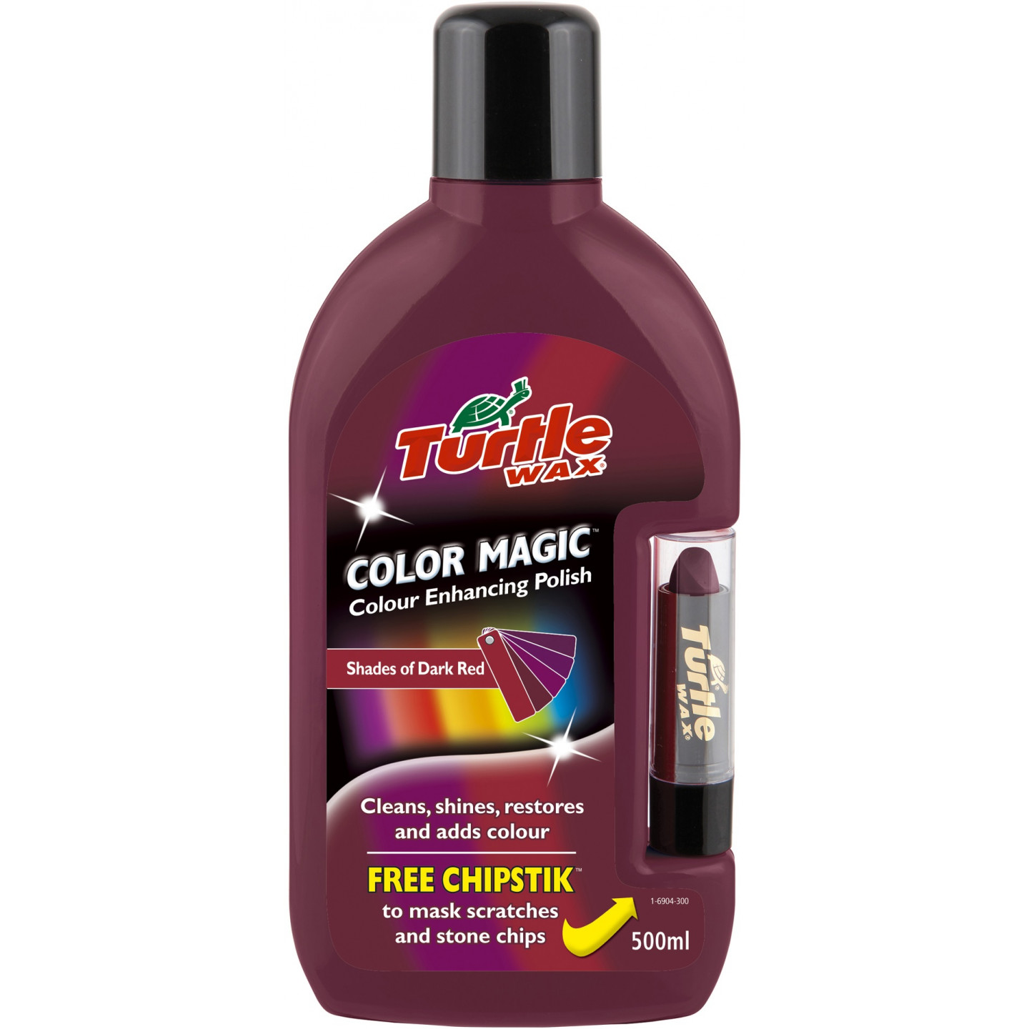 Polish TURTLE WAX COLOR MAGIC RED 500ML - Trodo.com