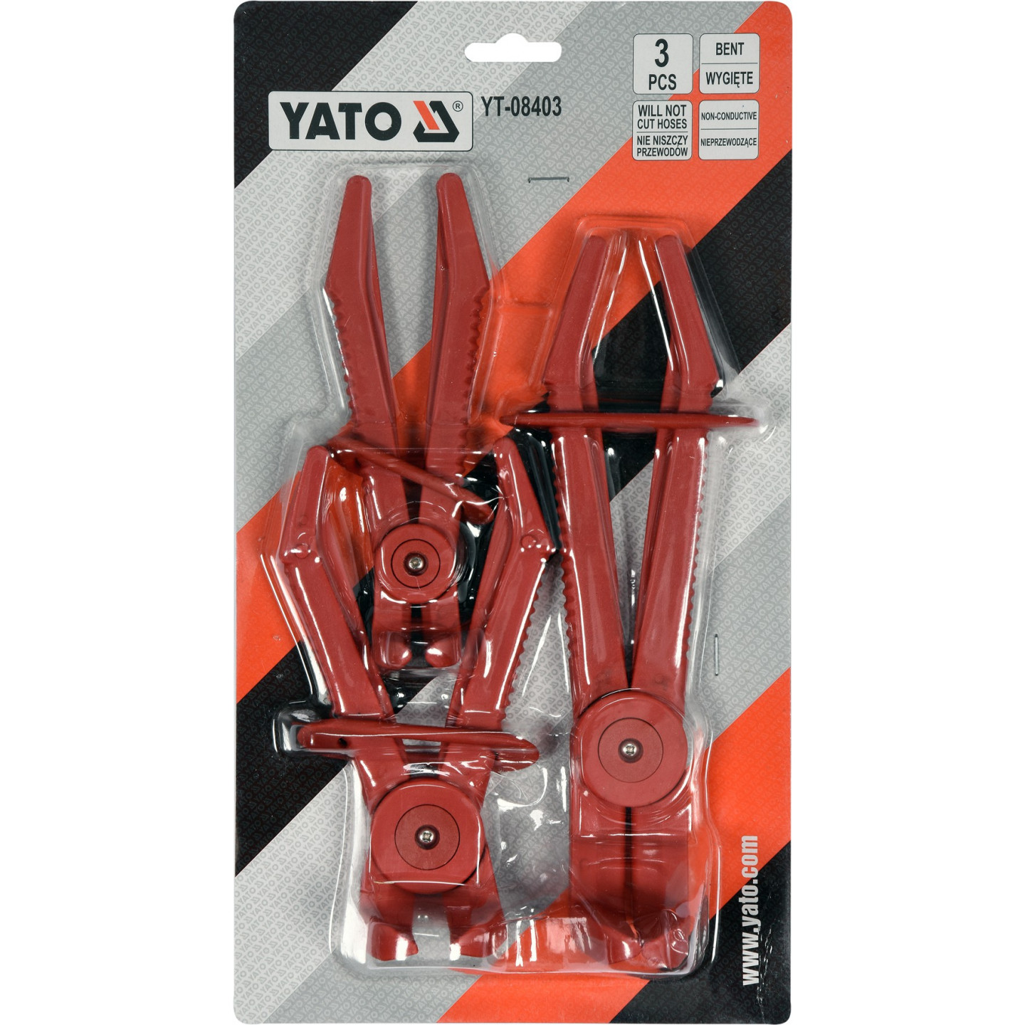 Hose pliers set YATO YT08403- Trodo.com