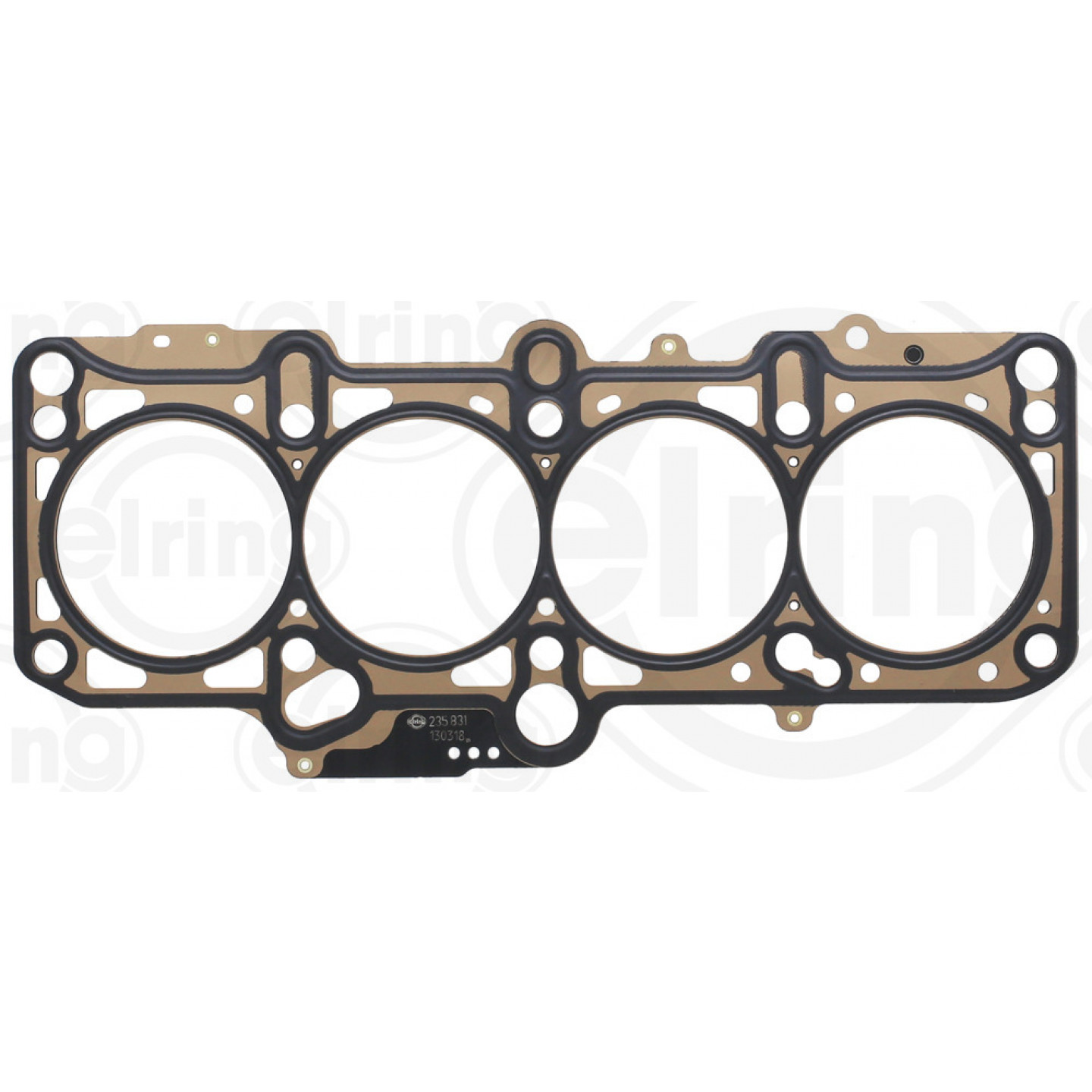 Gasket, cylinder head ELRING 235.831 - Trodo.com