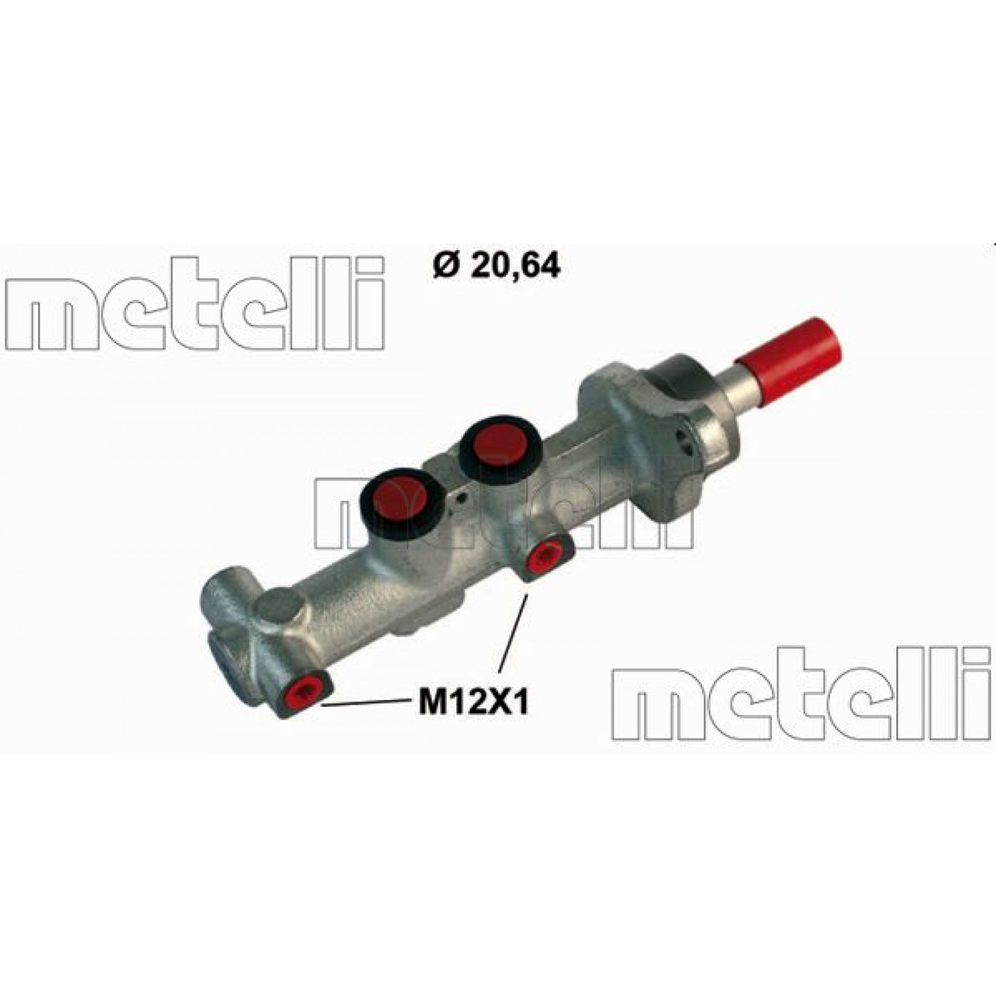 Brake Master Cylinder METELLI 05-0863 - Trodo.com