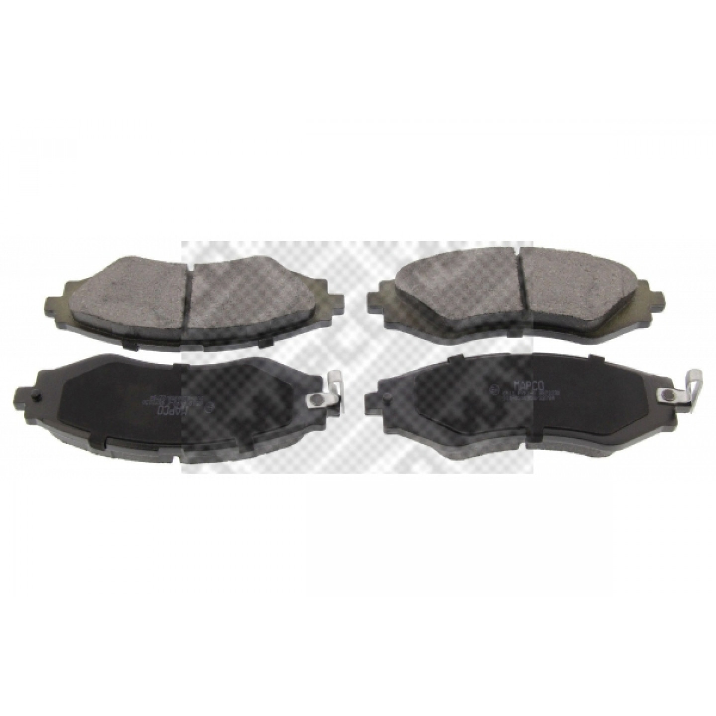 Brake Pad Set, disc brake MAPCO 6518 - Trodo.com