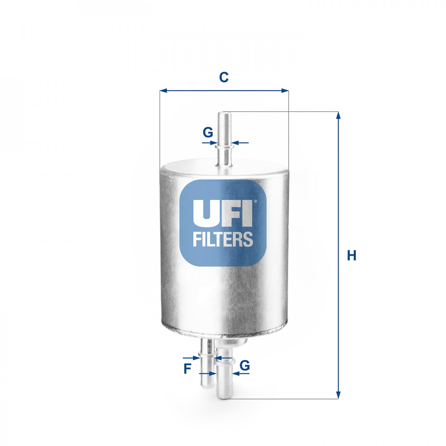 Fuel filter UFI 31.830.00 - Trodo.com