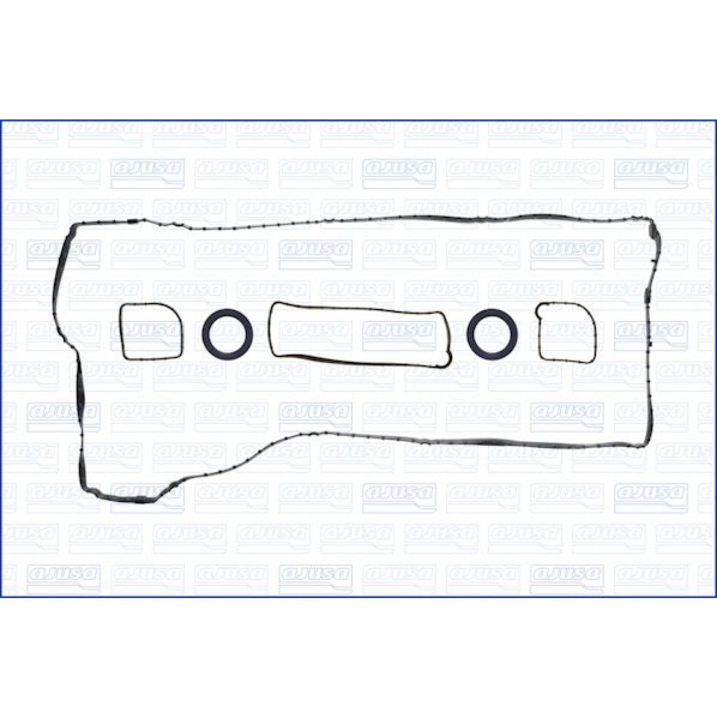 Gasket Set, cylinder head cover AJUSA 56059500 - Trodo.com