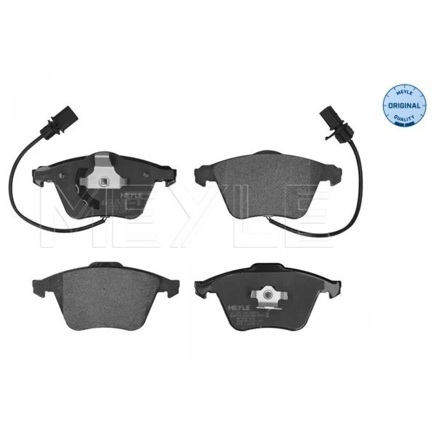 Brake Pad Set, disc brake MEYLE 025 239 5020/W - Trodo.com
