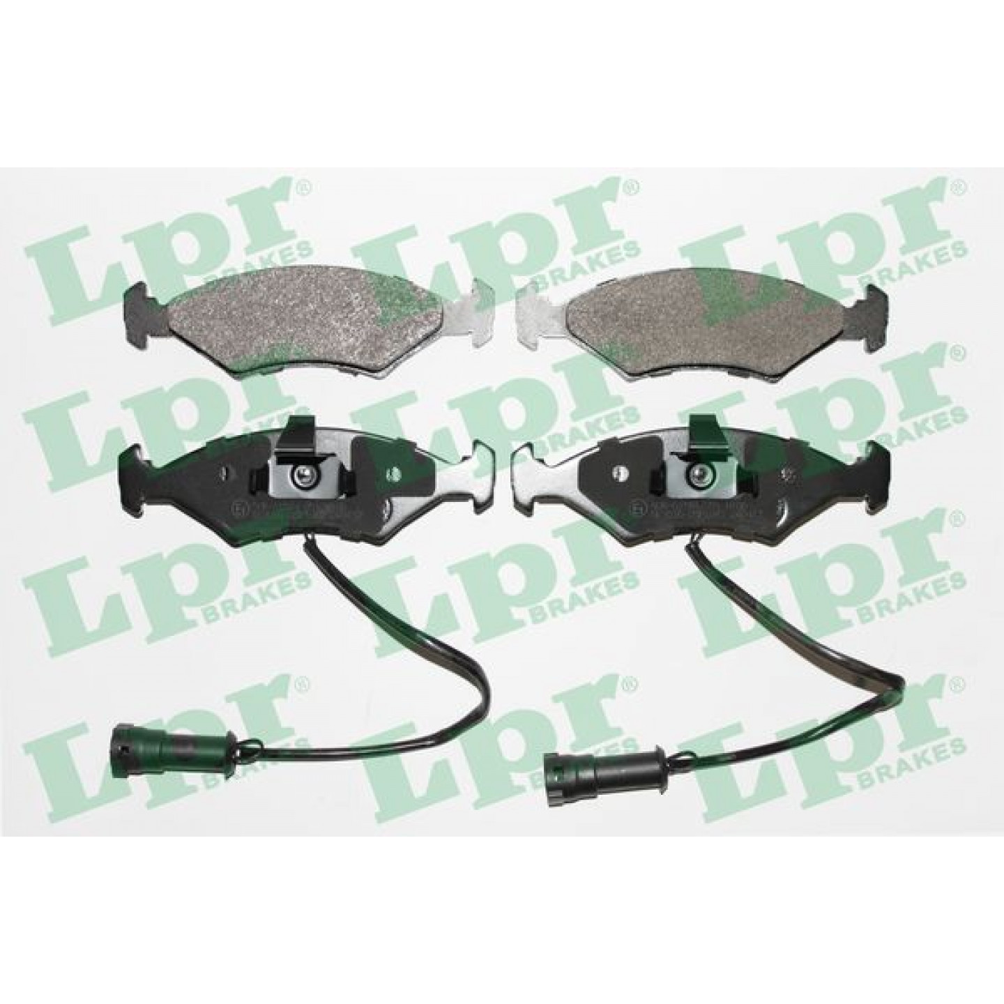 Brake Pad Set, disc brake LPR 05P1087 - Trodo.com