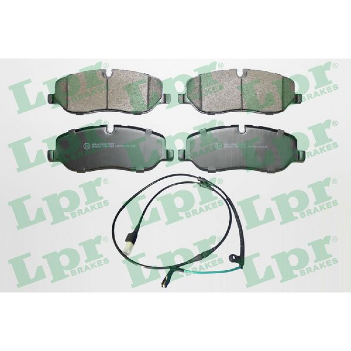 Brake Pad Set, disc brake LPR 05P1360A - Trodo.com