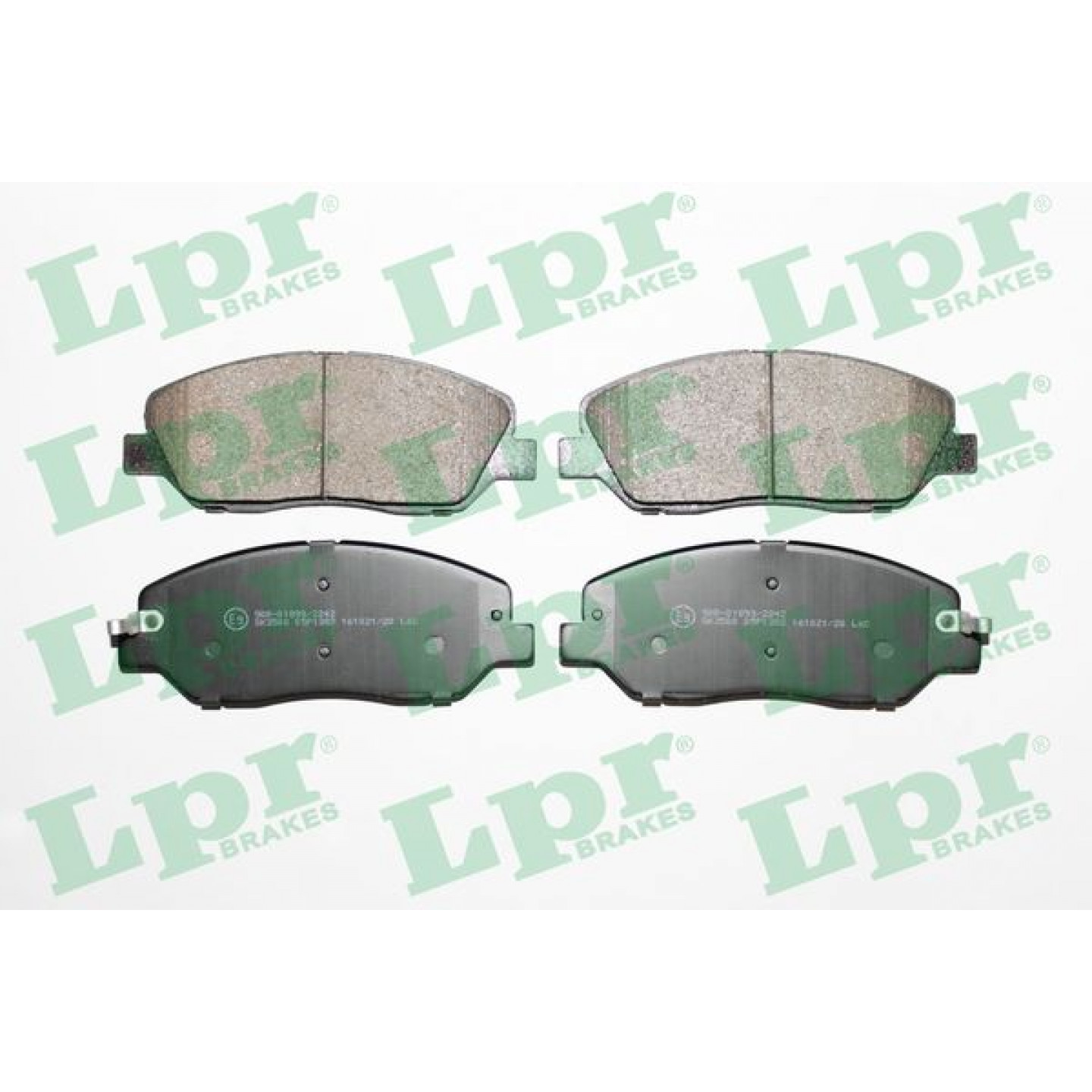 Brake Pad Set, disc brake LPR 05P1382 - Trodo.com