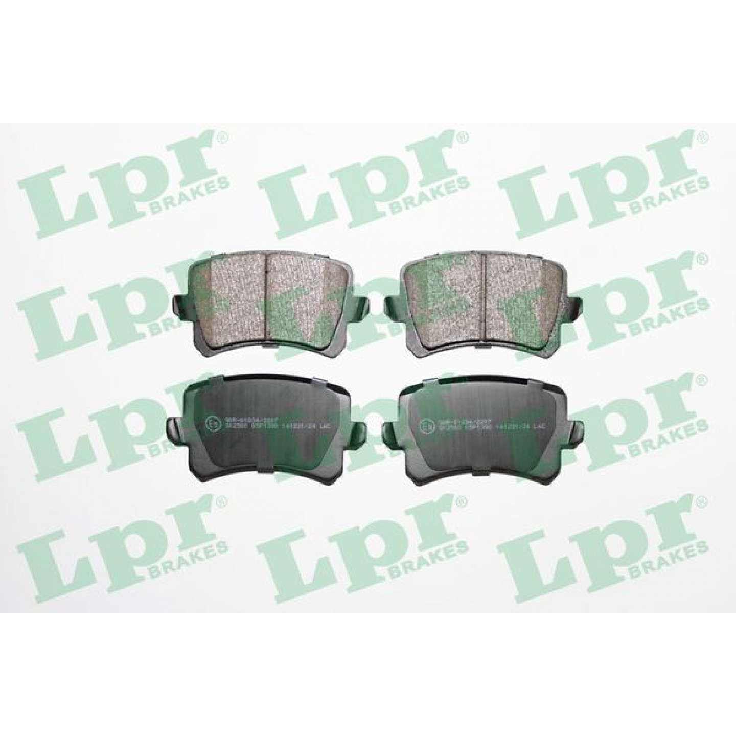 Brake Pad Set, disc brake LPR 05P1390 - Trodo.com