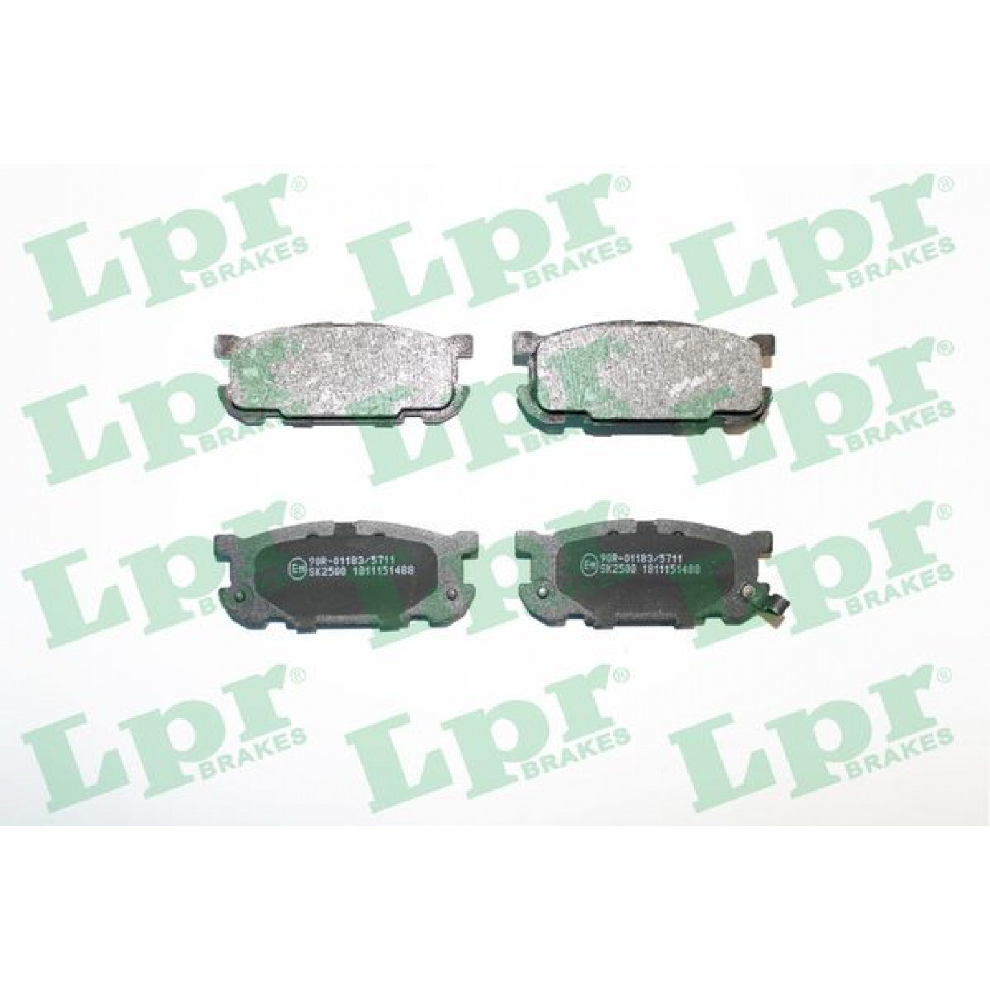 Brake Pad Set, disc brake LPR 05P1488 - Trodo.com