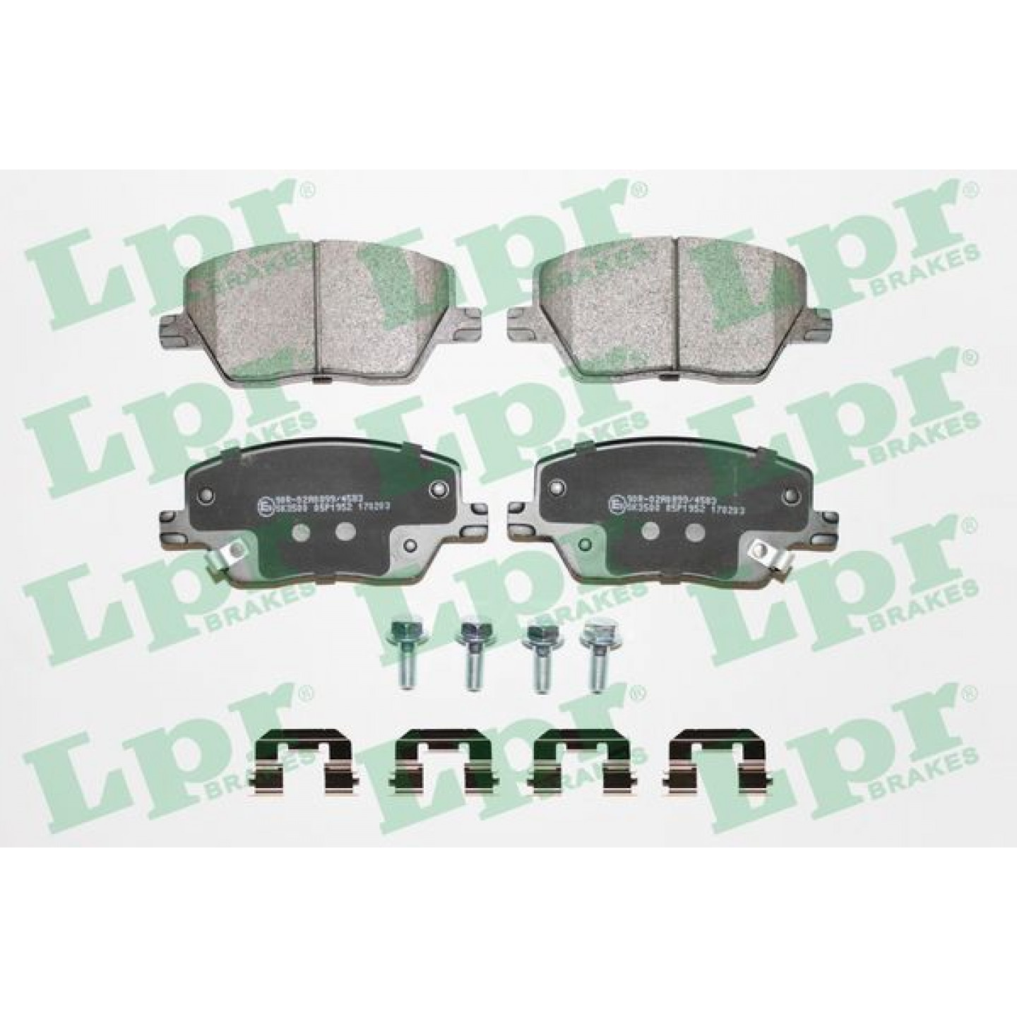 Brake Pad Set, disc brake LPR 05P1952K - Trodo.com