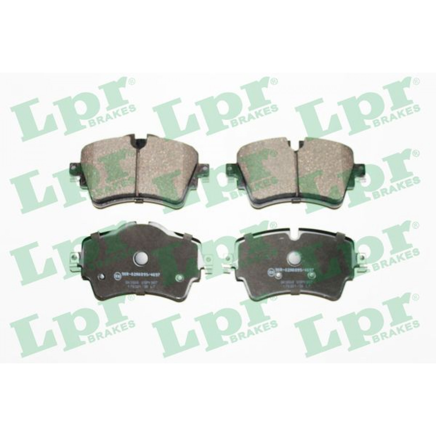 Brake Pad Set, disc brake LPR 05P1987 - Trodo.com