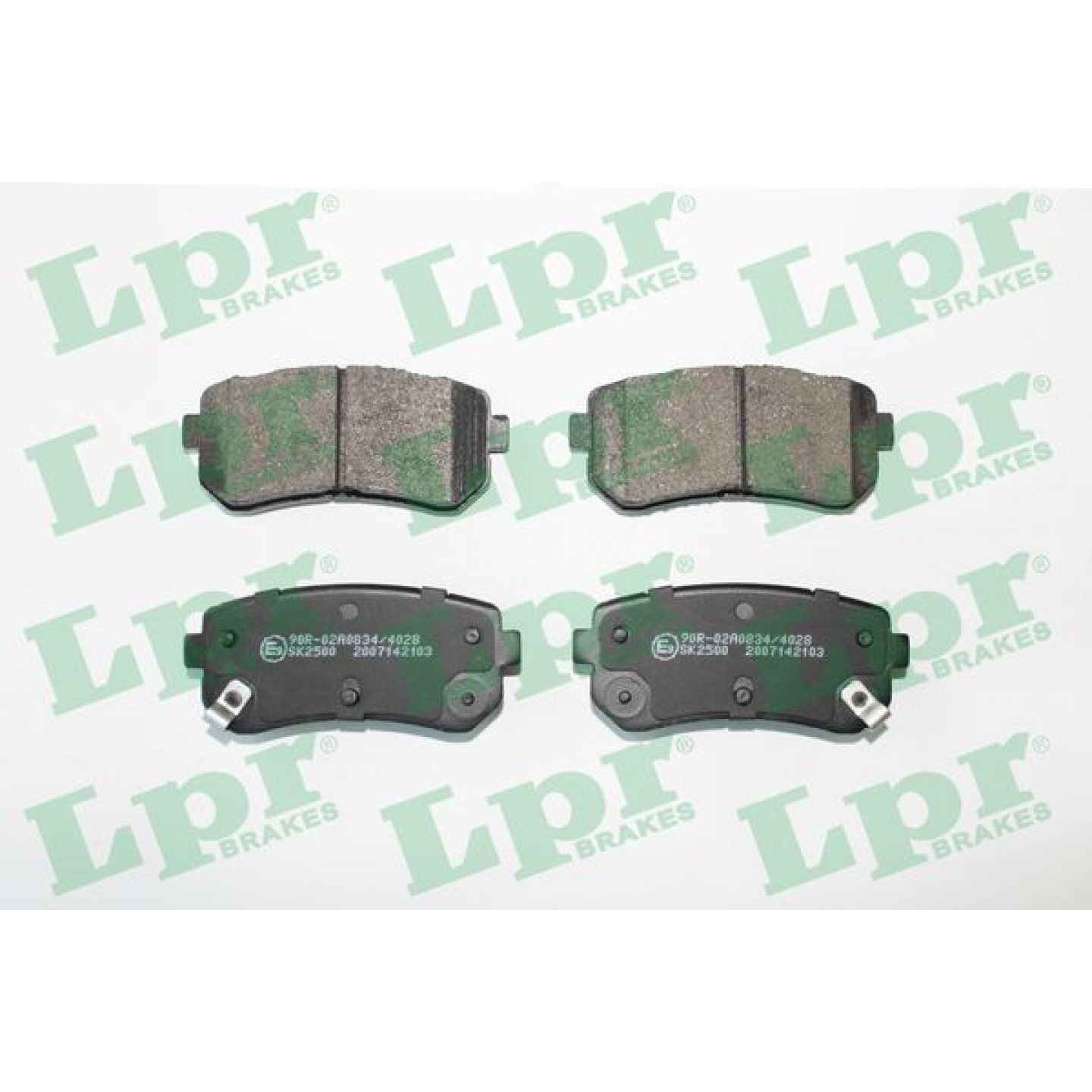 Brake Pad Set, disc brake LPR 05P2103 - Trodo.com
