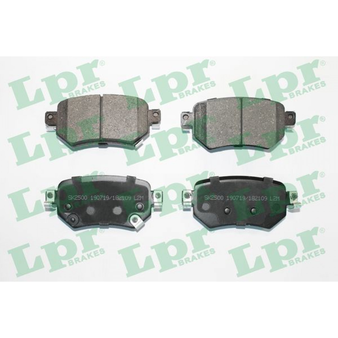 Brake Pad Set, disc brake LPR 05P2109 - Trodo.com