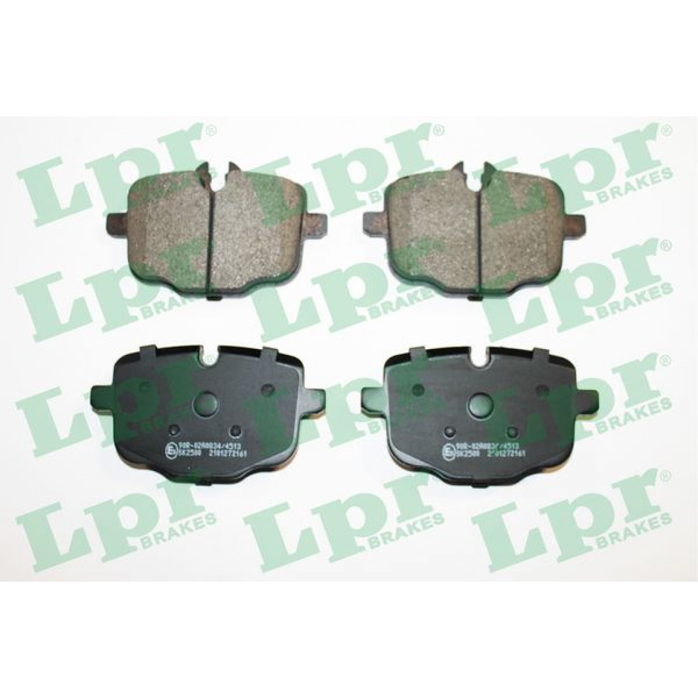 Brake Pad Set, disc brake LPR 05P2161 - Trodo.com