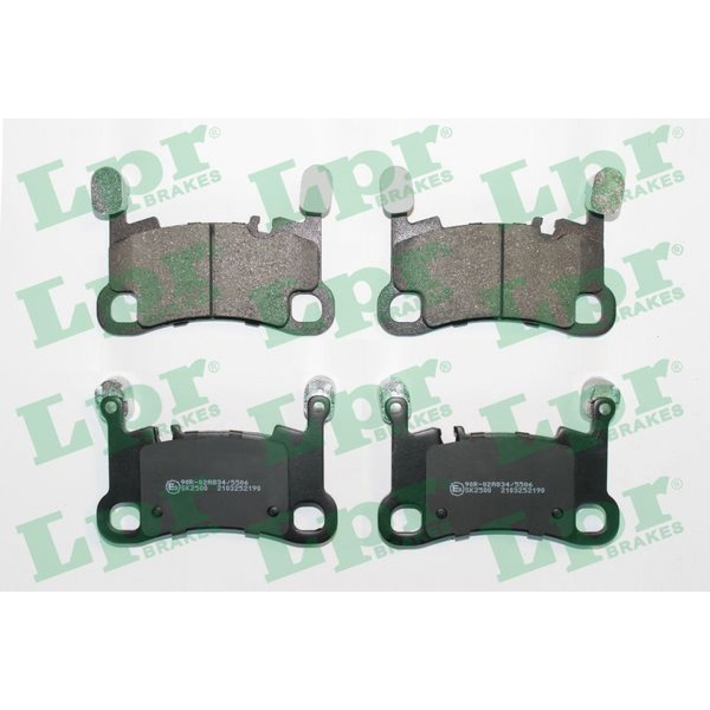 Brake Pad Set, disc brake LPR 05P2190 - Trodo.com