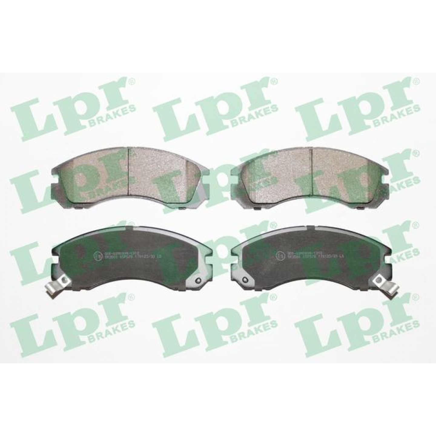 Brake Pad Set, disc brake LPR 05P578 - Trodo.com