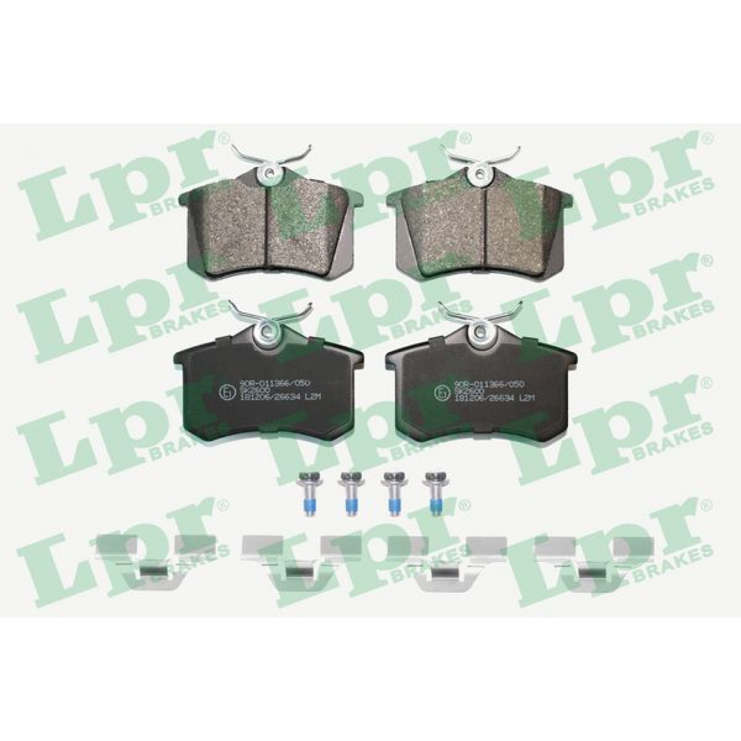 Brake Pad Set, disc brake LPR 05P634K - Trodo.com
