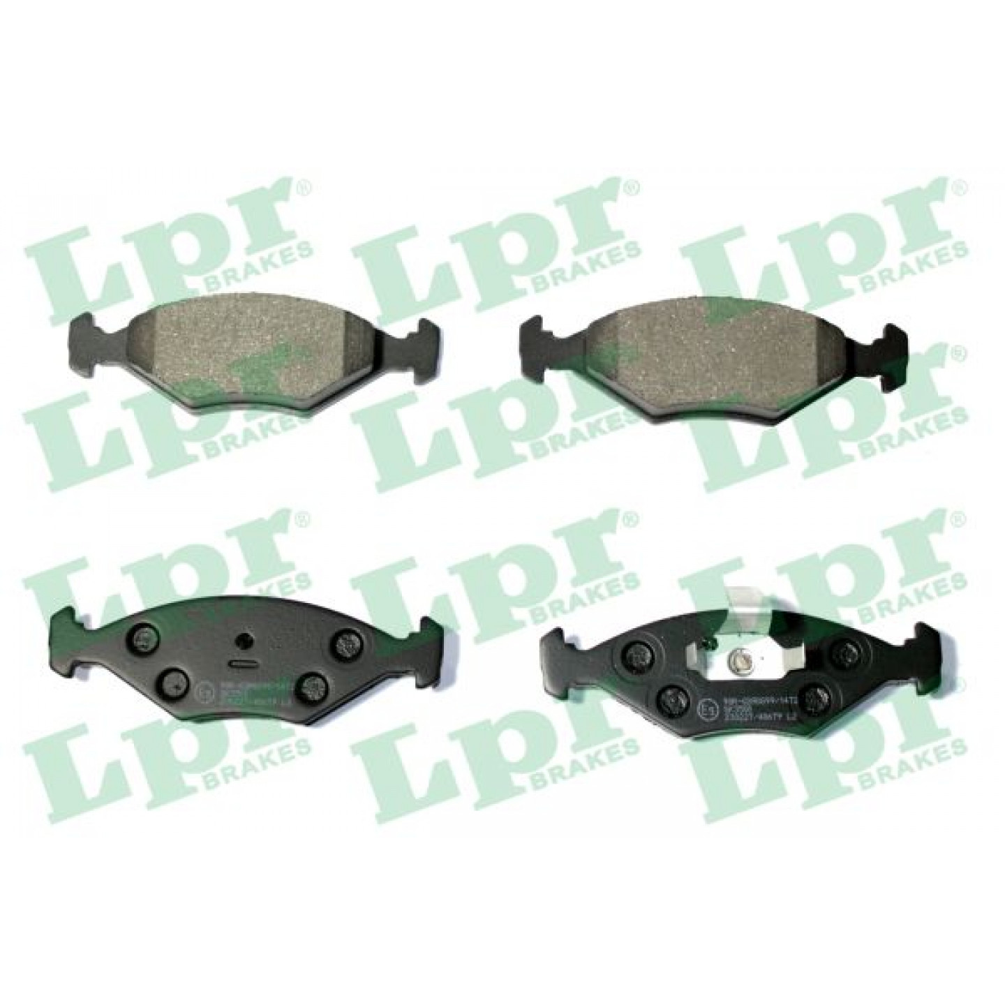 Brake Pad Set, disc brake LPR 05P679 - Trodo.com