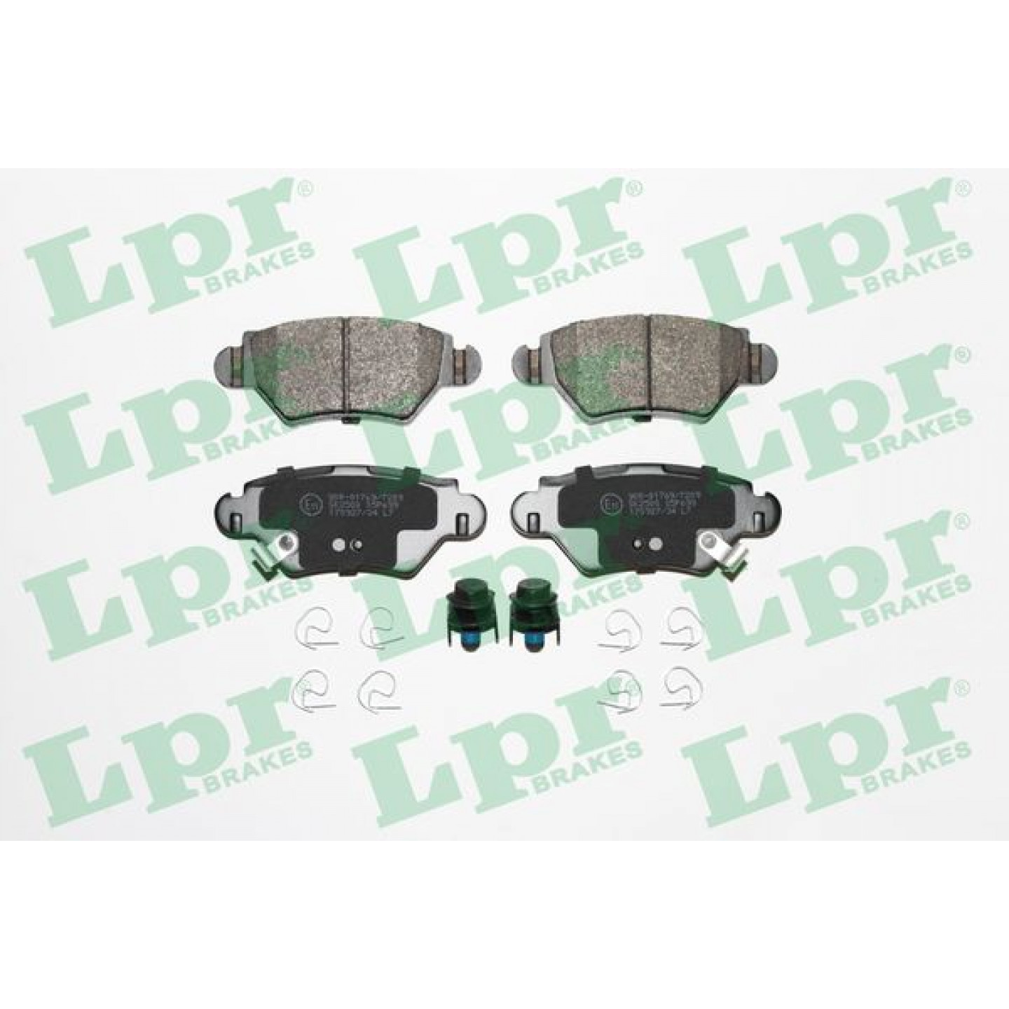 Brake Pad Set, disc brake LPR 05P699 - Trodo.com