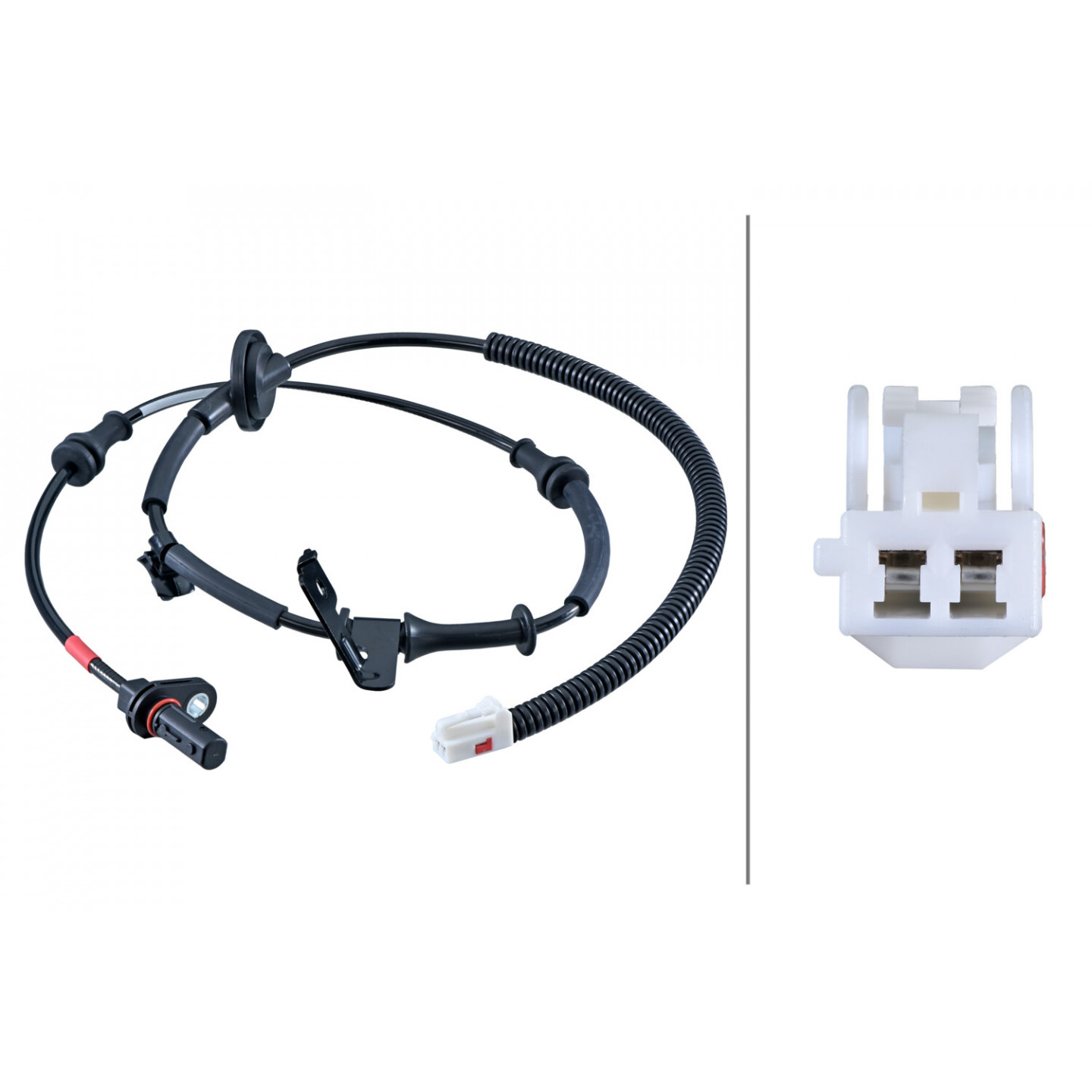 Sensor, wheel speed HELLA 6PU 358 251-491 - Trodo.com