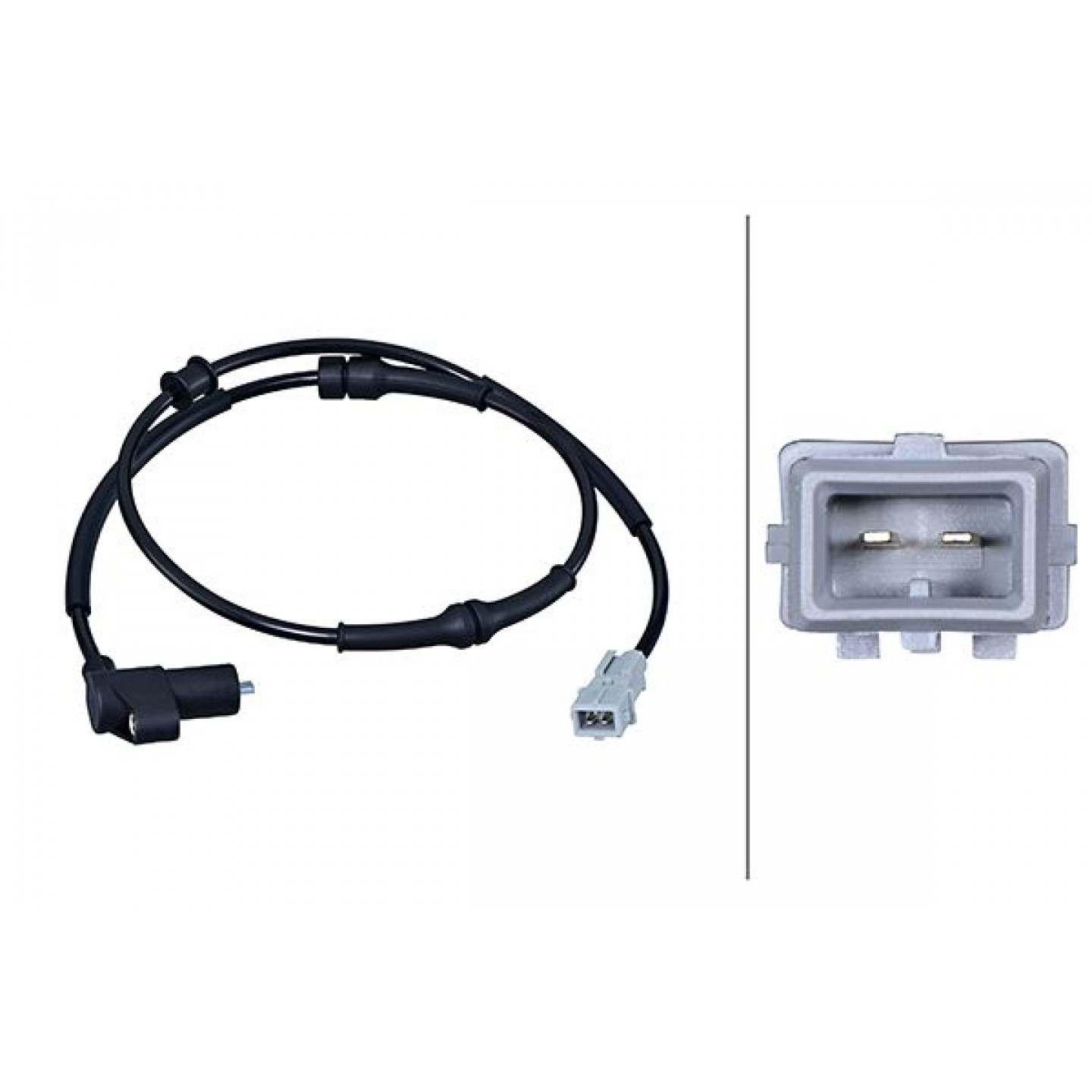 Sensor, wheel speed HELLA 6PU 358 218-001 - Trodo.com