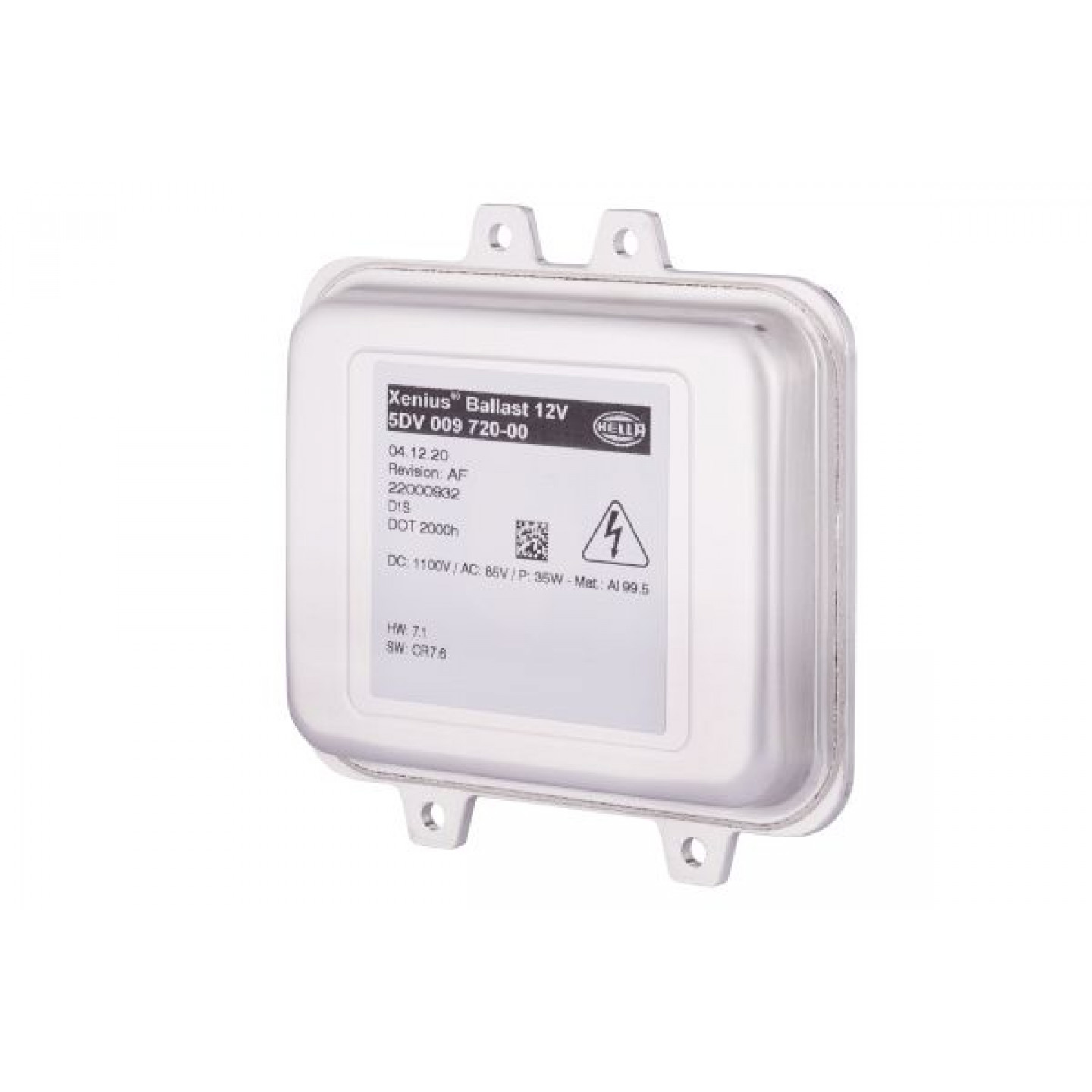Ballast, gas discharge lamp HELLA 5DV 009 720-001 - Trodo.com
