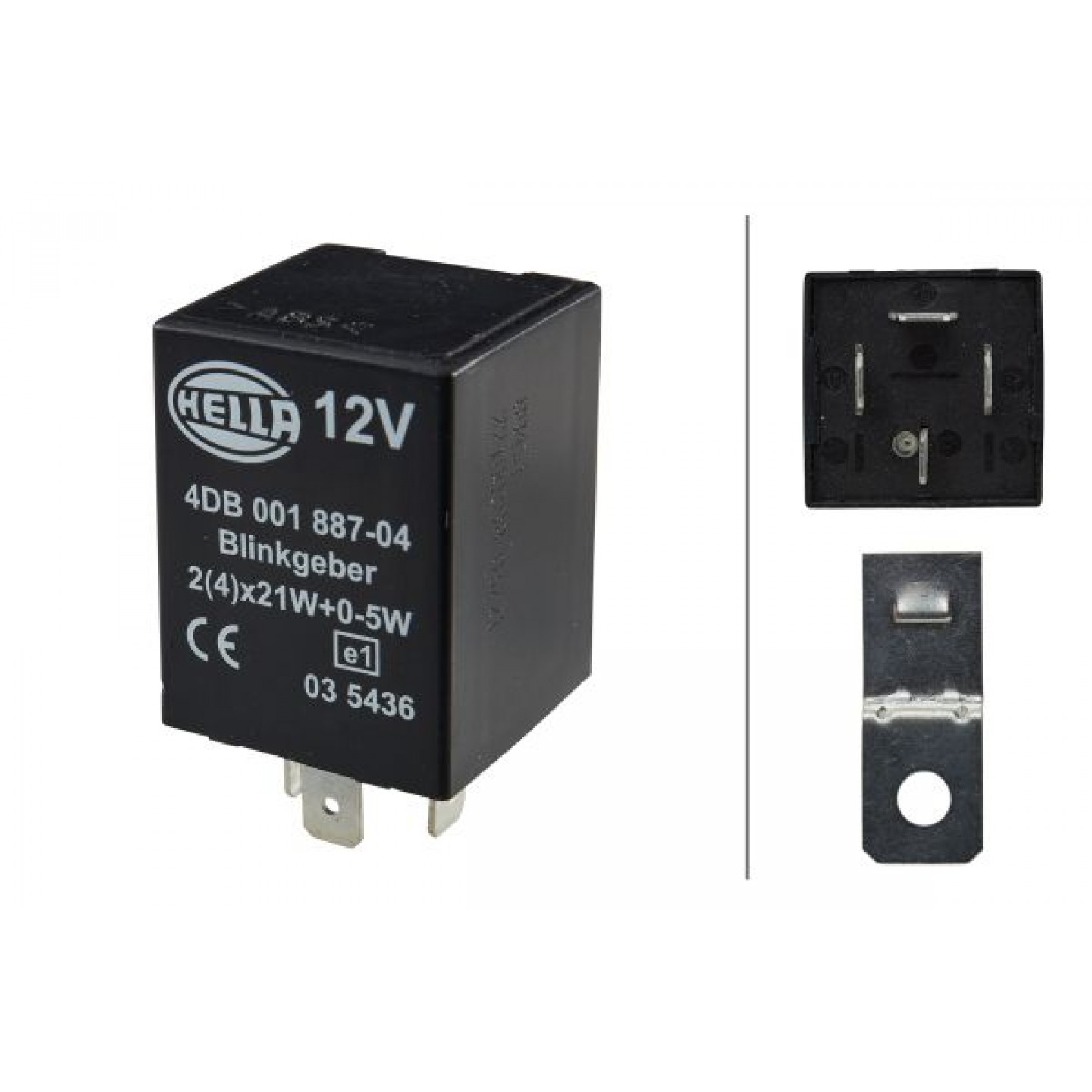 Flasher Unit HELLA 4DB 001 887-041 - Trodo.com