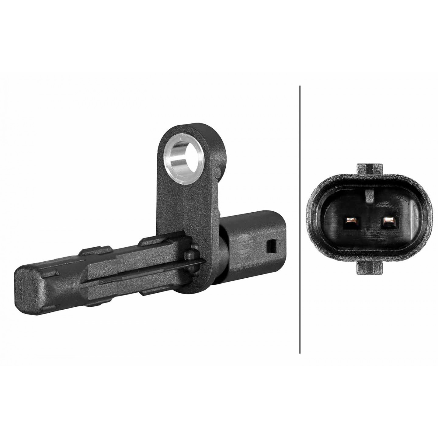 Sensor, wheel speed HELLA 6PU 358 216-711 - Trodo.com