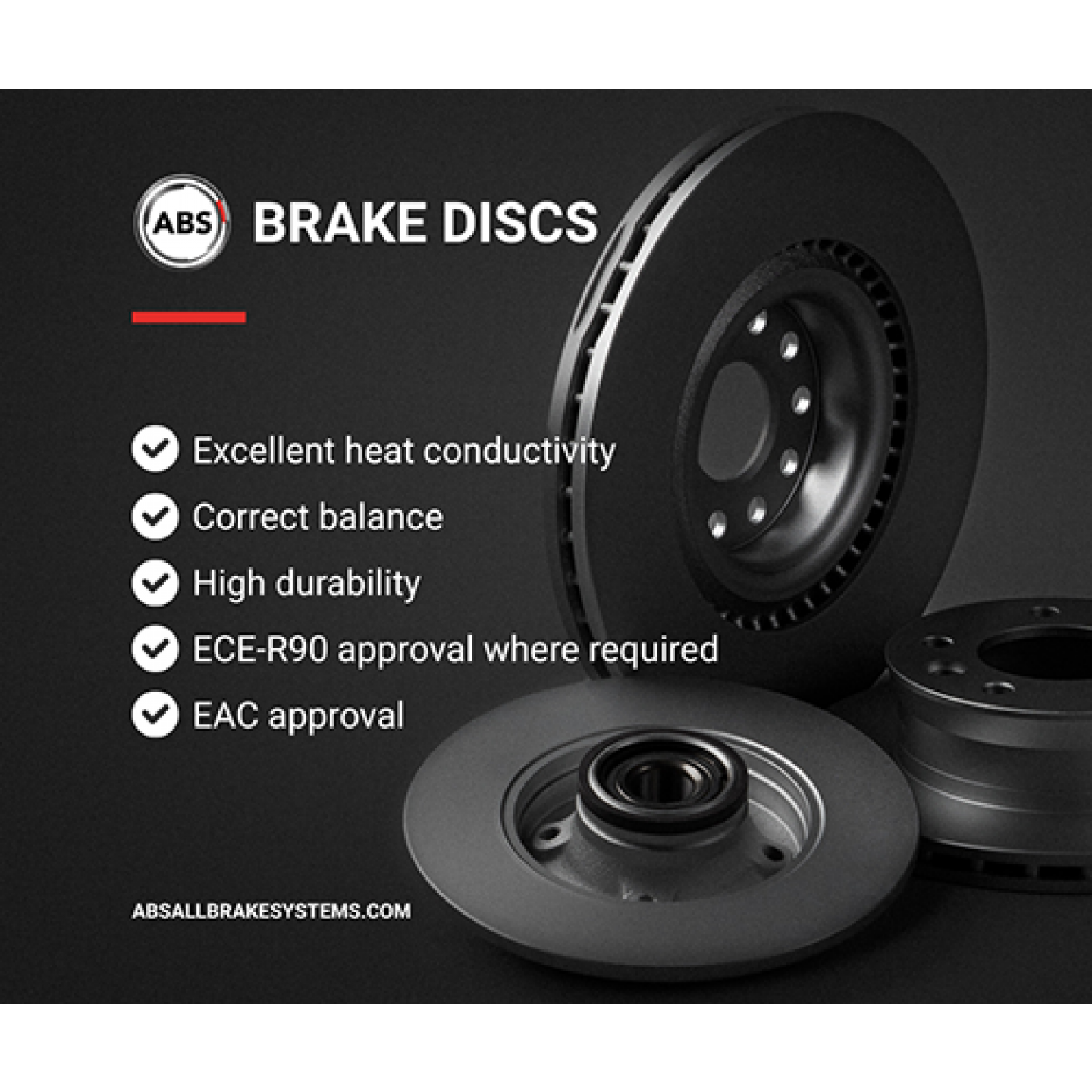 Brake Disc A.B.S. 18942 - Trodo.com