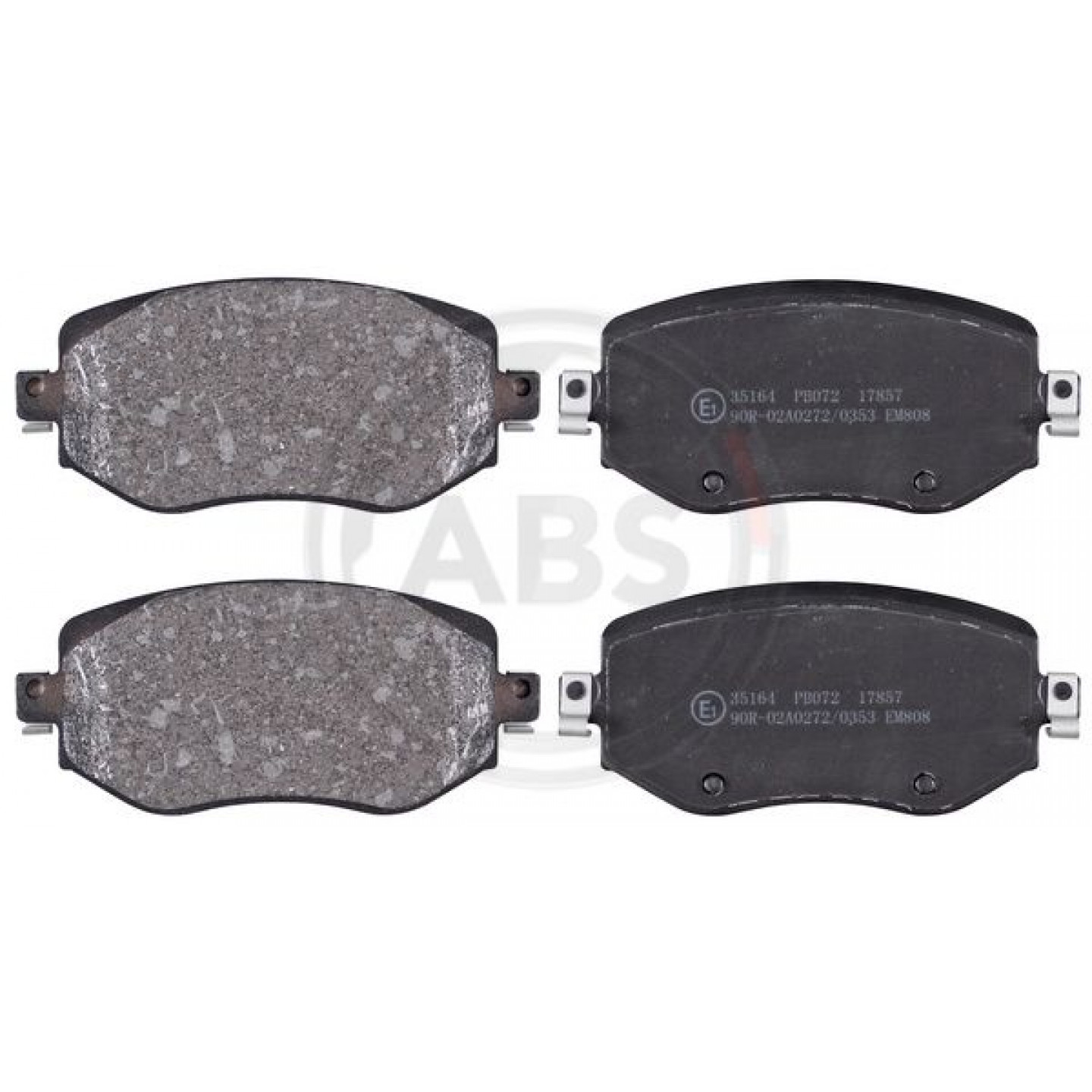 Brake Pad Set, disc brake A.B.S. 35164 - Trodo.com