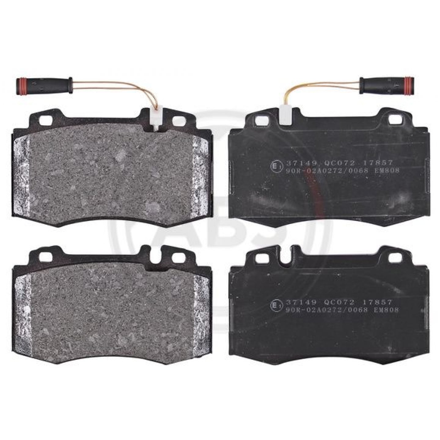 Brake Pad Set, disc brake A.B.S. 37149 - Trodo.com