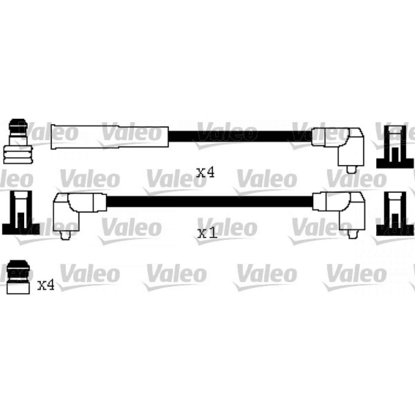 Ignition Cable Kit VALEO 346556 - Trodo.com