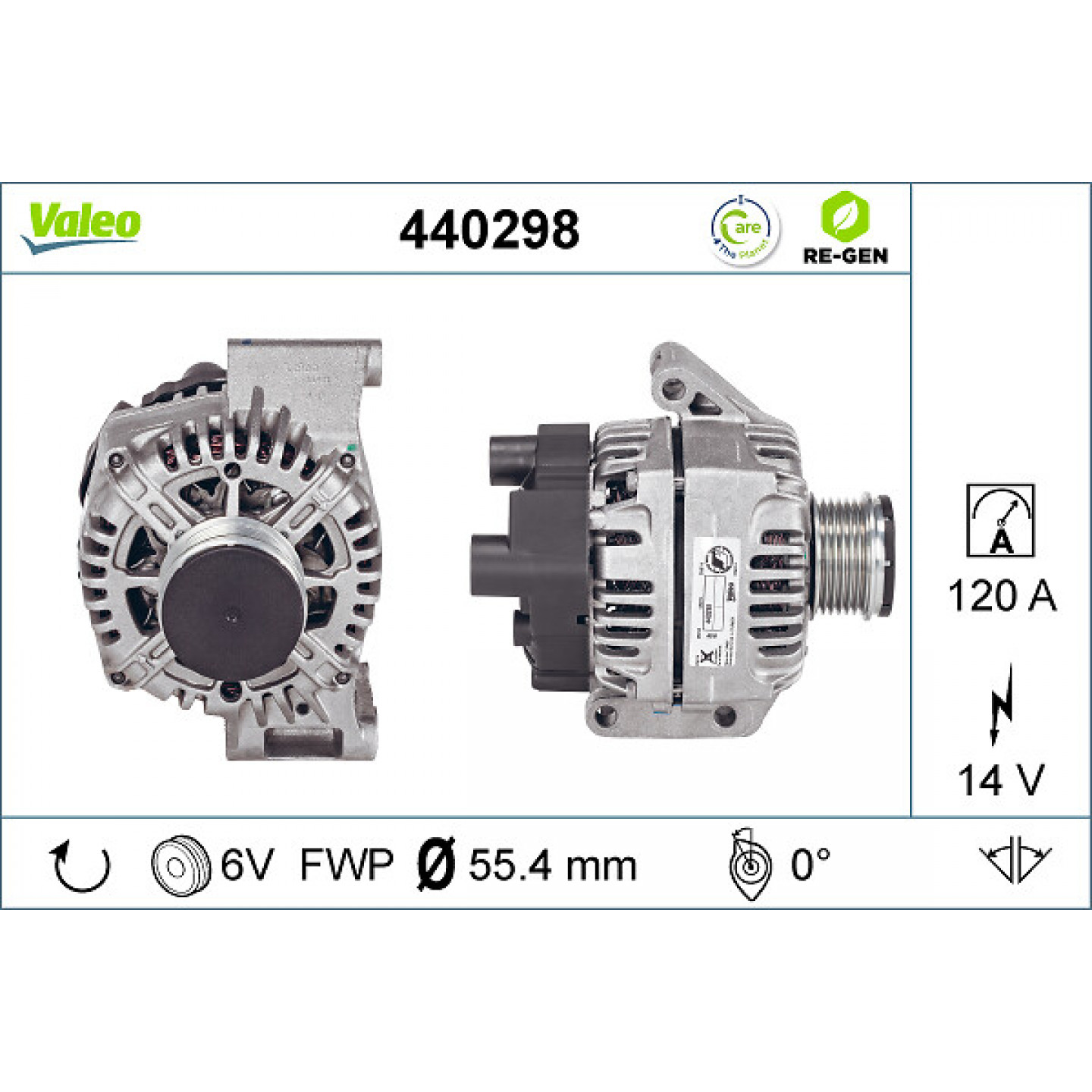 Alternator VALEO 440298 - Trodo.com
