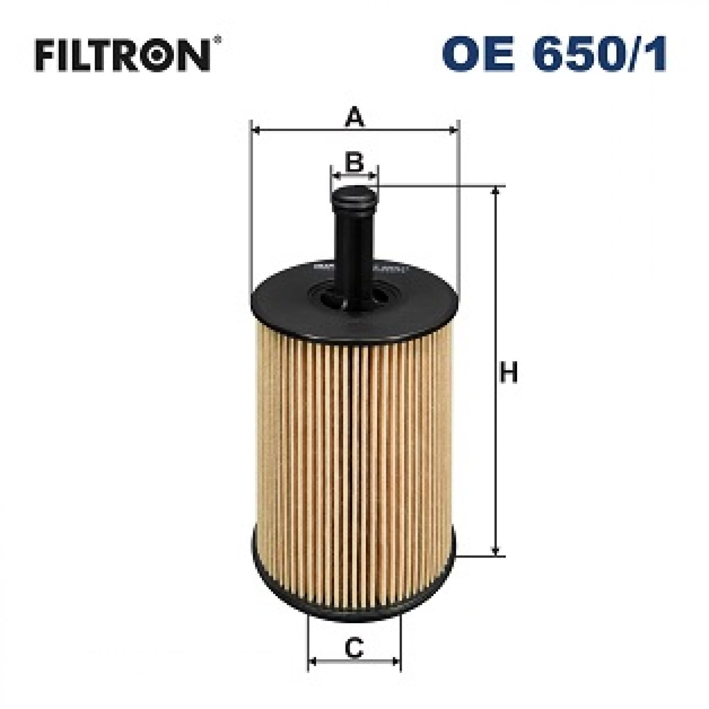 Oil Filter FILTRON OE 650/1 - Trodo.com