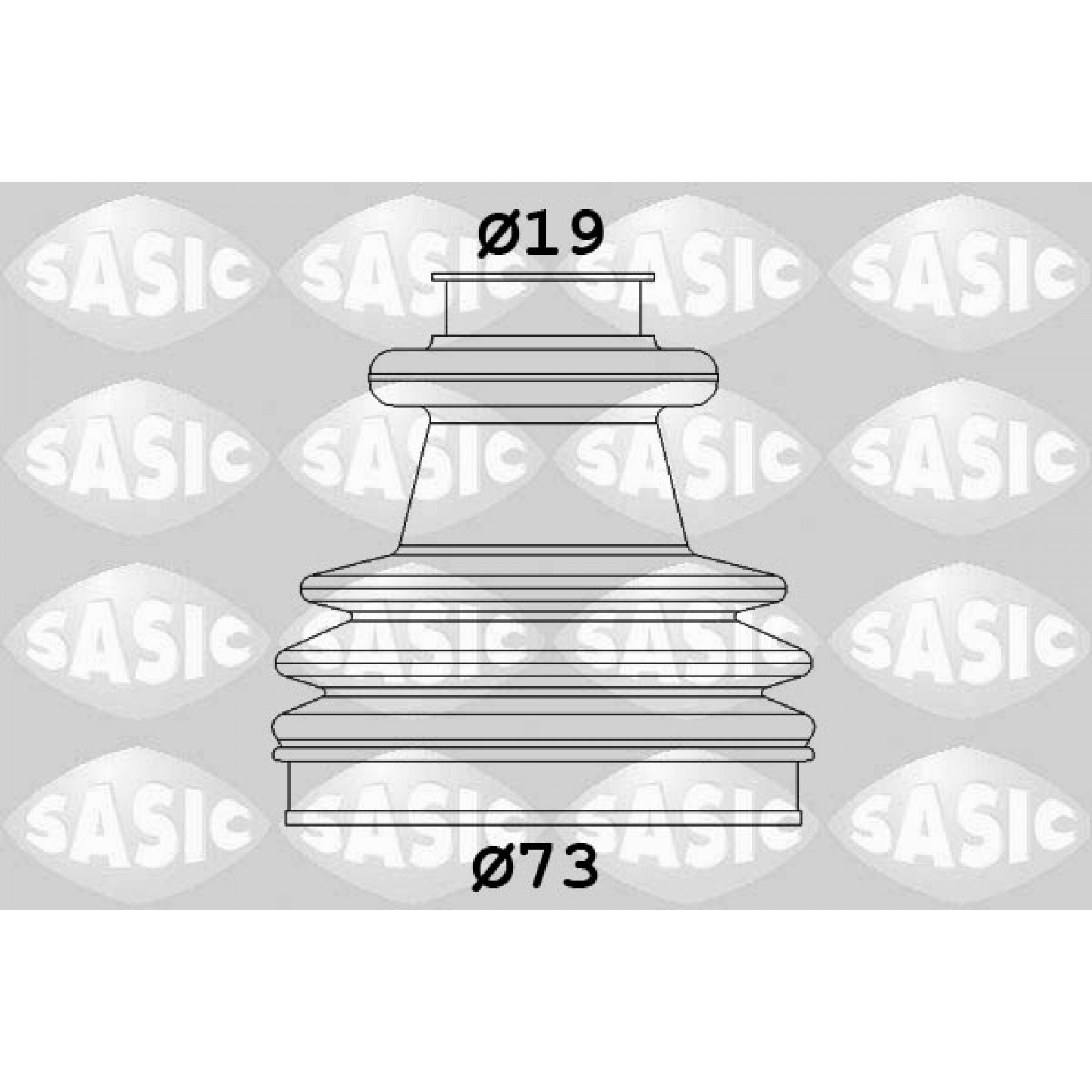 Bellow Set, drive shaft SASIC 2933813 - Trodo.com