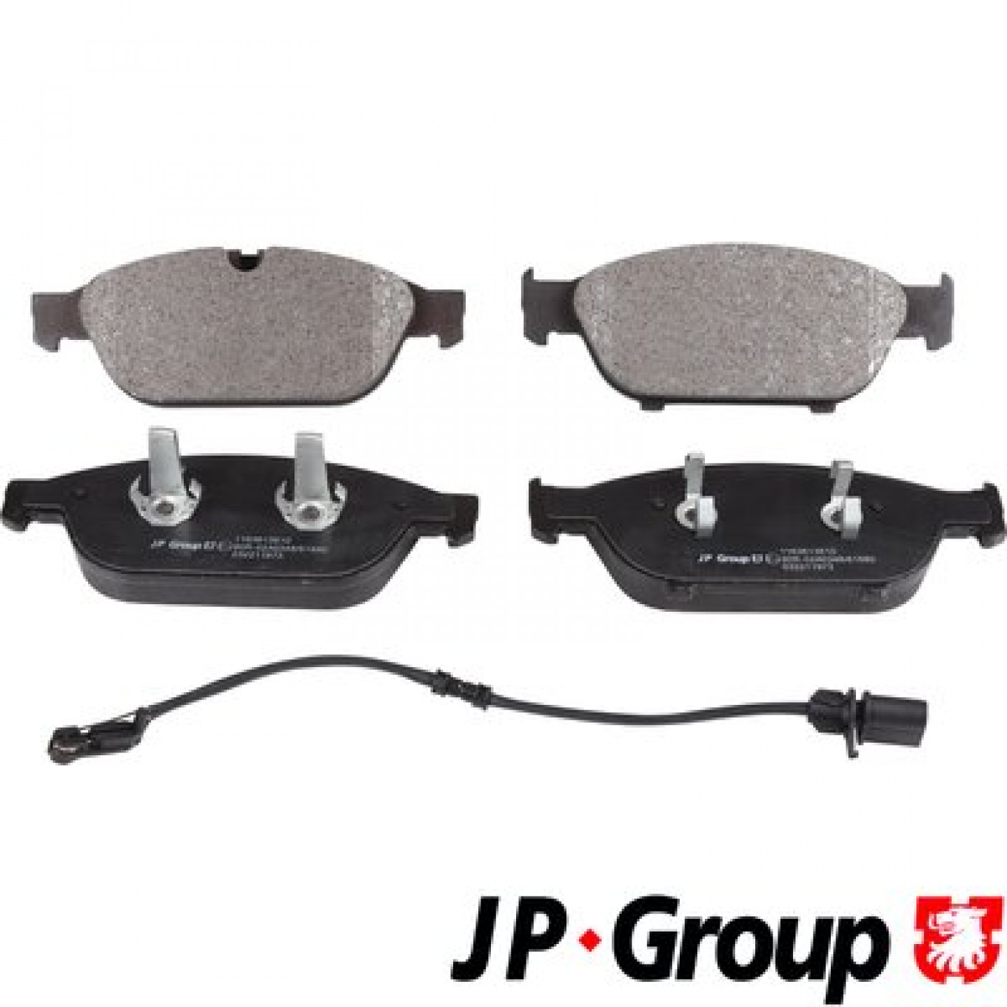 Brake Pad Set, disc brake JP GROUP 1163613610 - Trodo.com