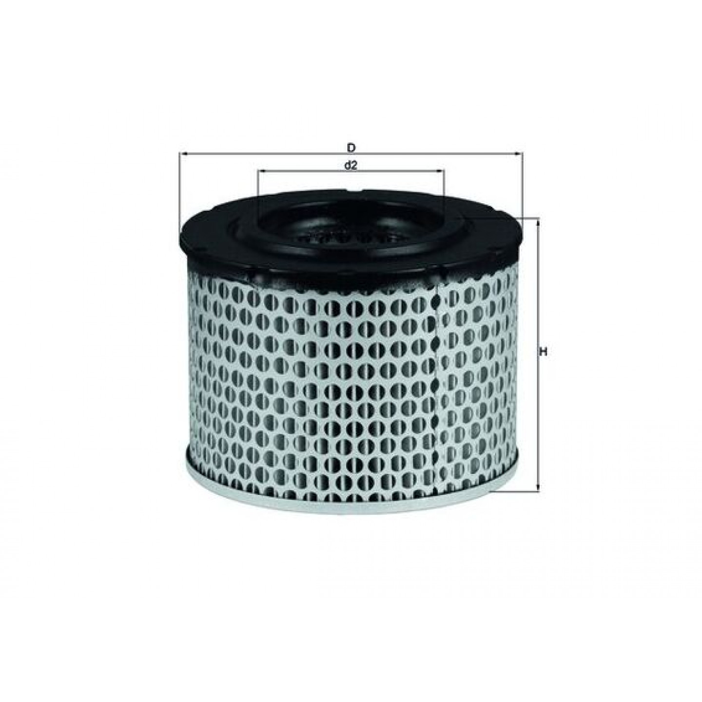 Air Filter MAHLE ORIGINAL LX 255 - Trodo.com