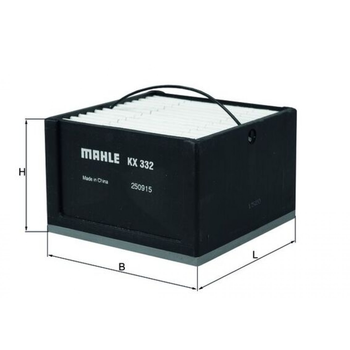 Fuel filter MAHLE ORIGINAL KX 332 - Trodo.com