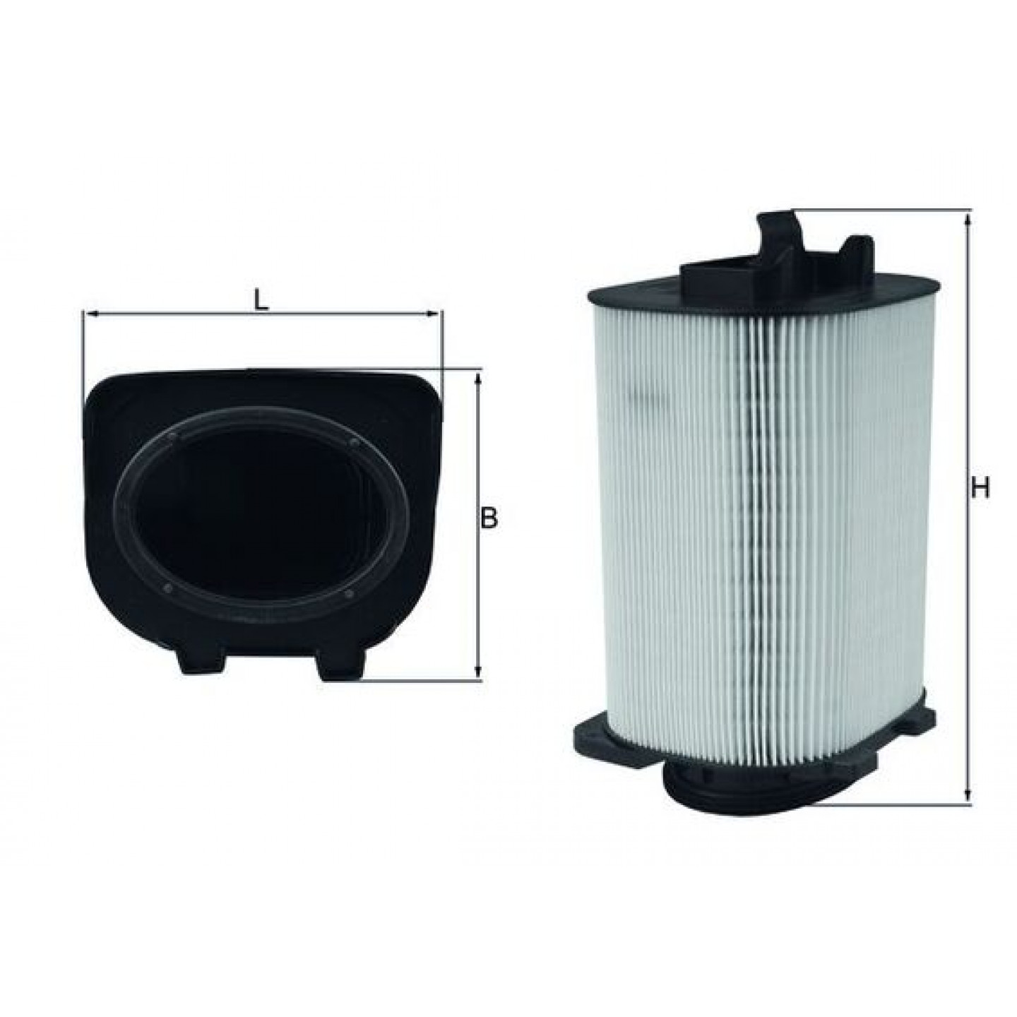 Air Filter MAHLE ORIGINAL LX 3775 - Trodo.com