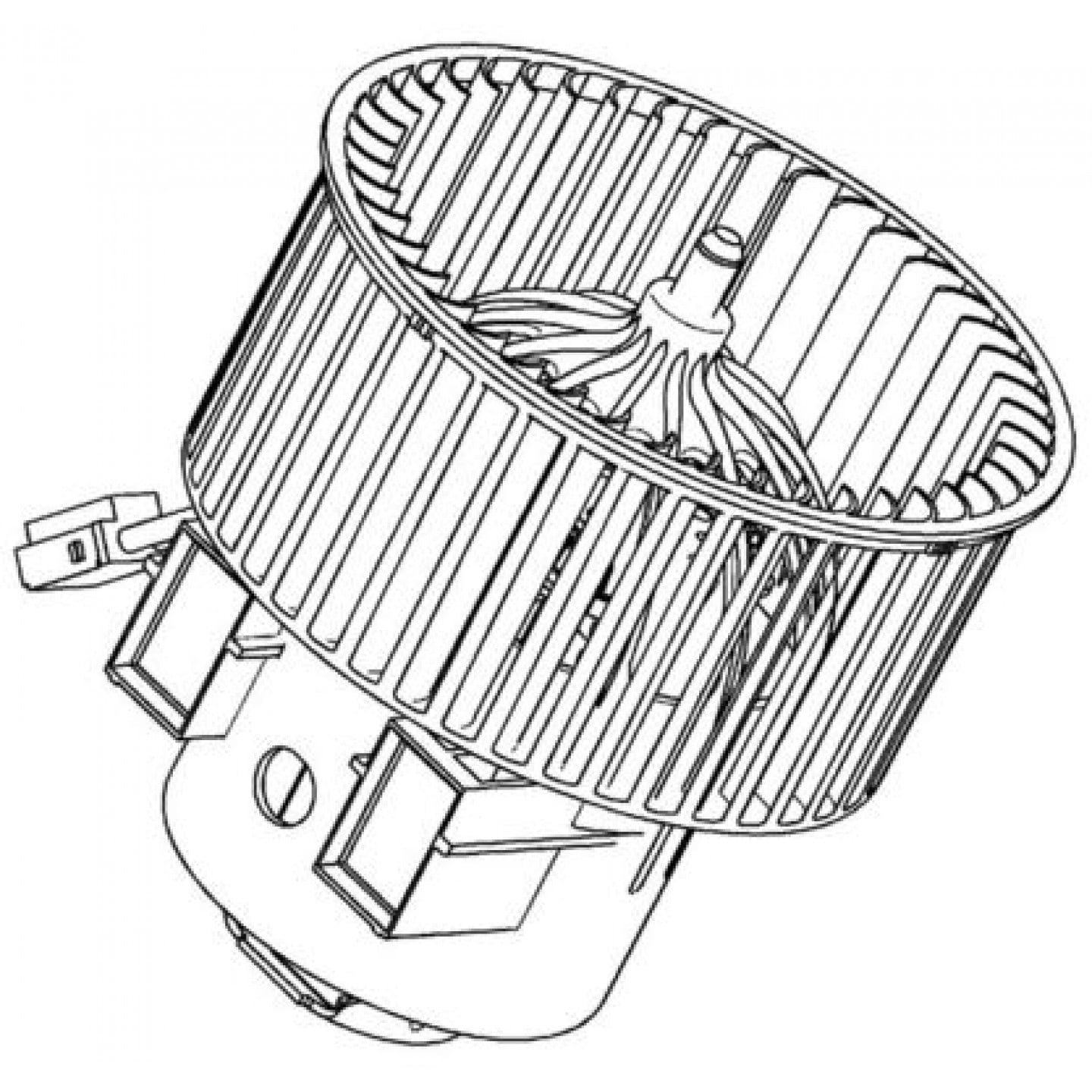 Interior Blower MAHLE ORIGINAL AB 120 000P - Trodo.com